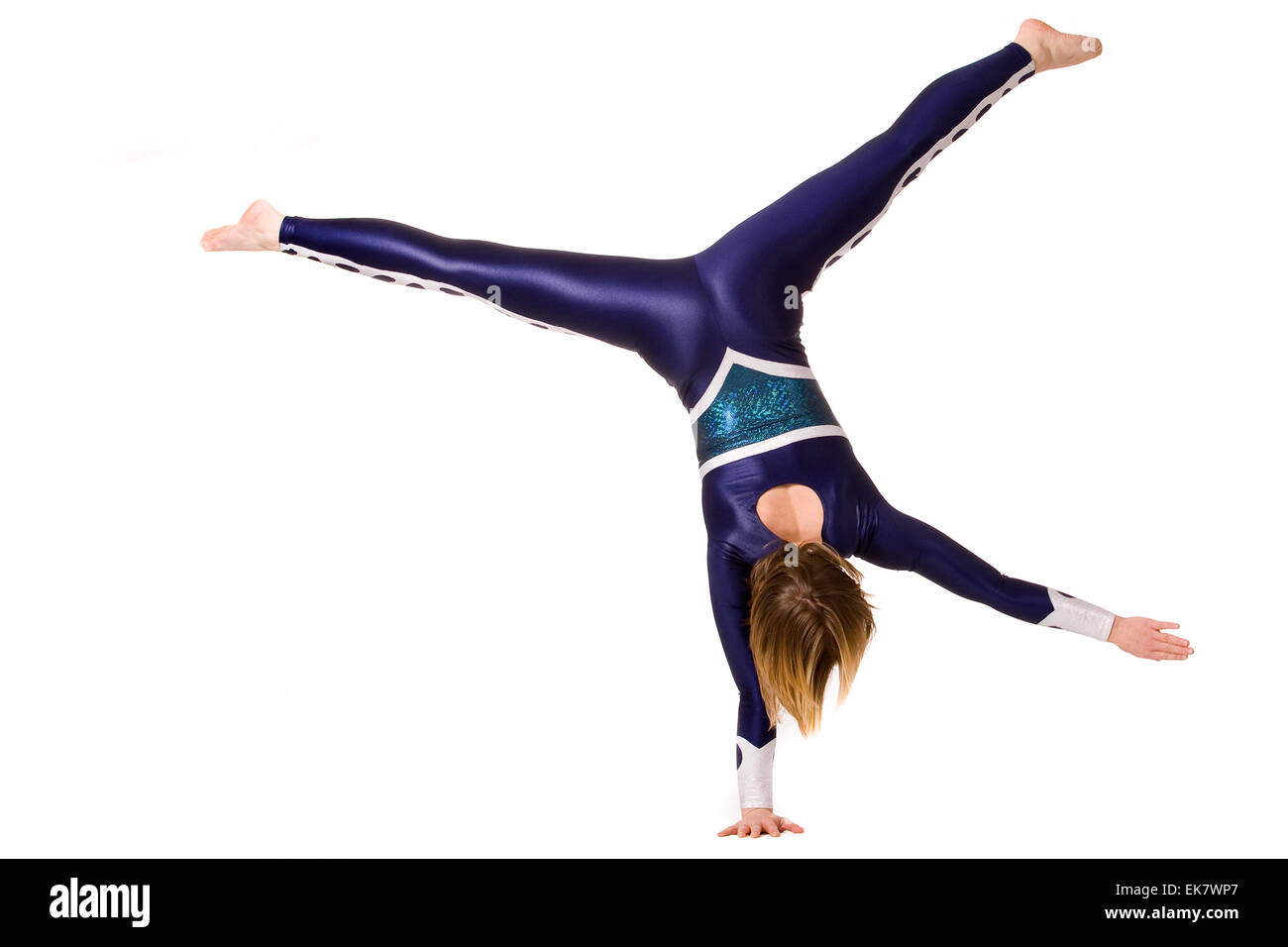Body woman flexibility Cut Out Stock Images & Pictures - Alamy