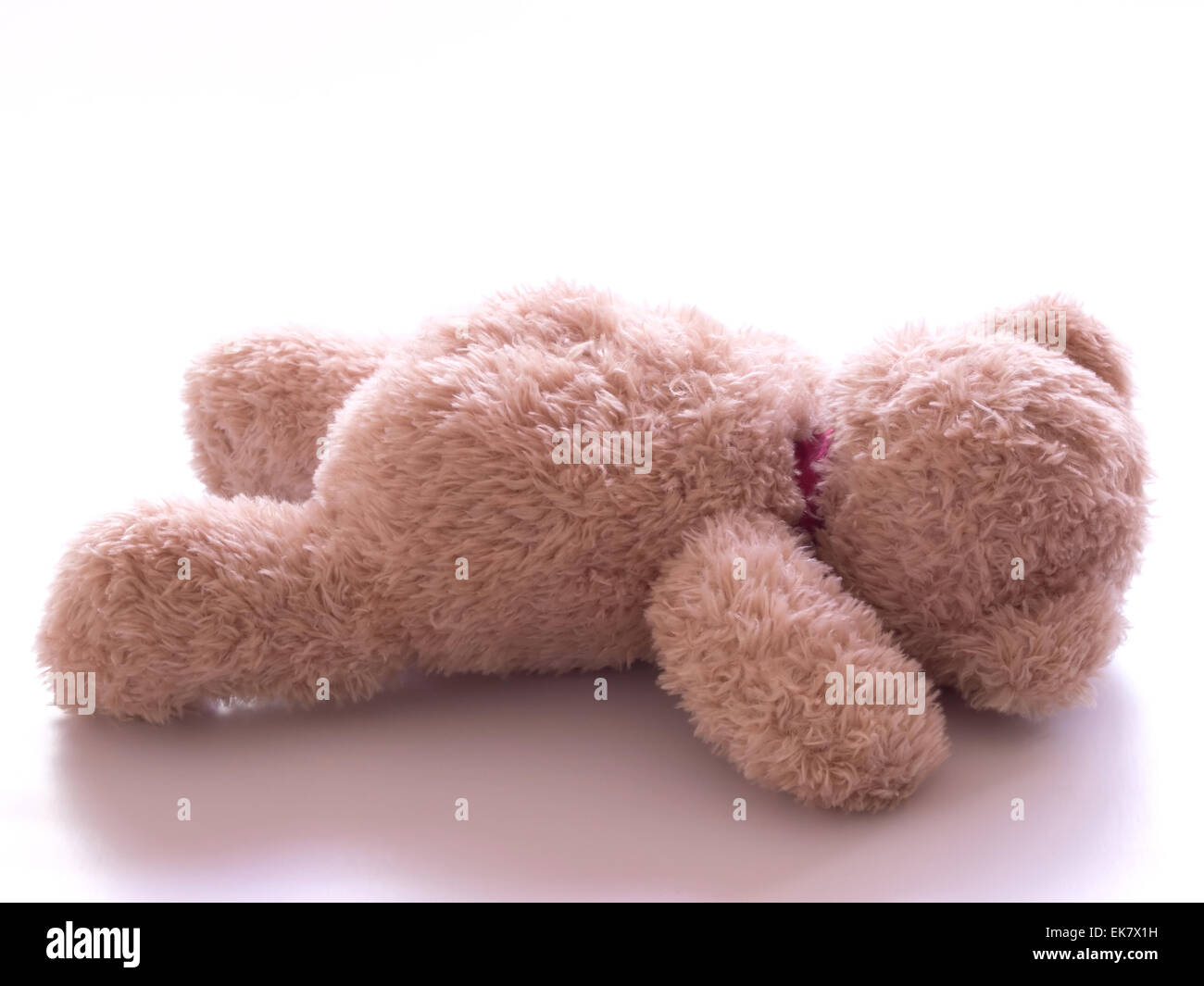 fallen teddy bear Stock Photo - Alamy