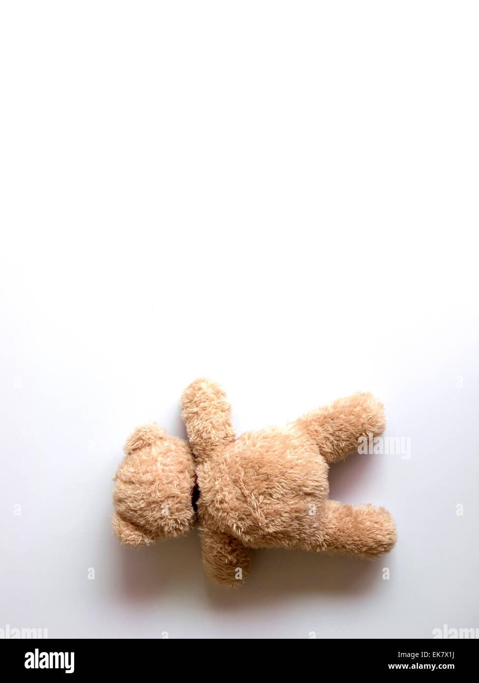 fallen teddy bear Stock Photo - Alamy