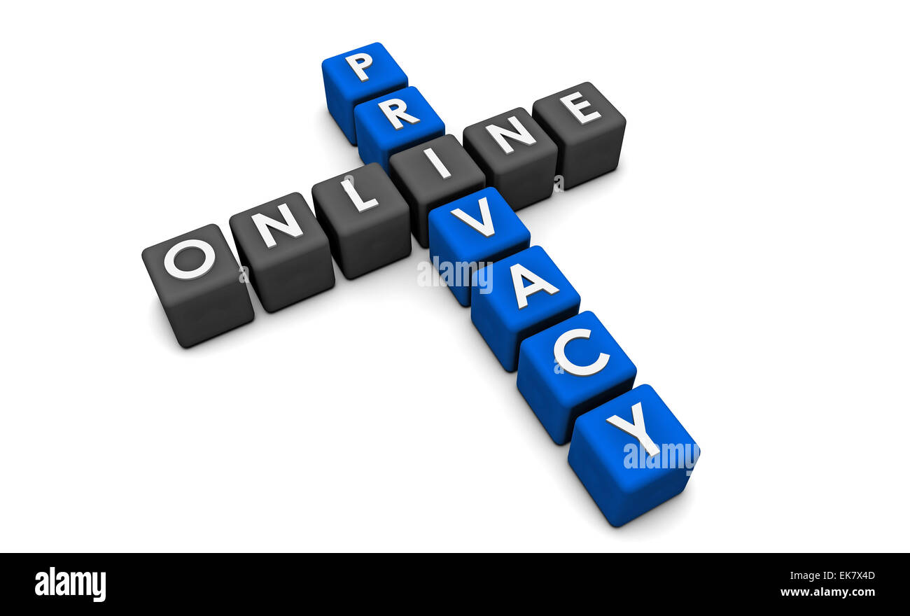 Personal privacy digital Cut Out Stock Images & Pictures - Alamy