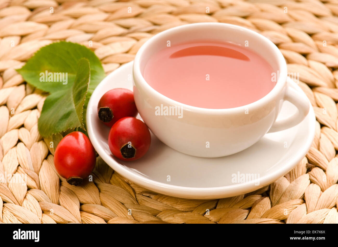 rose hip tea Stock Photo - Alamy