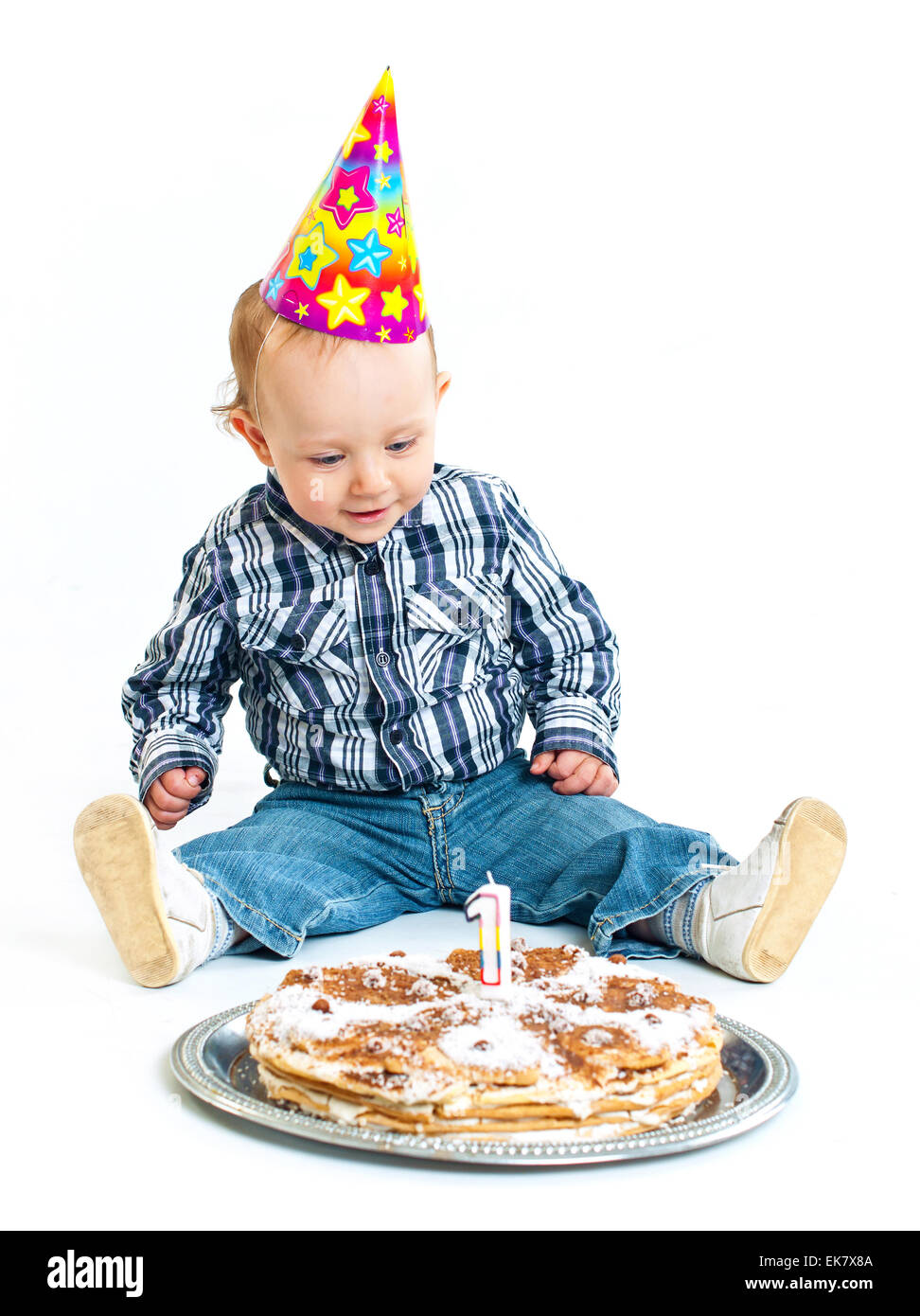 Baby first birthday party Cut Out Stock Images & Pictures - Alamy