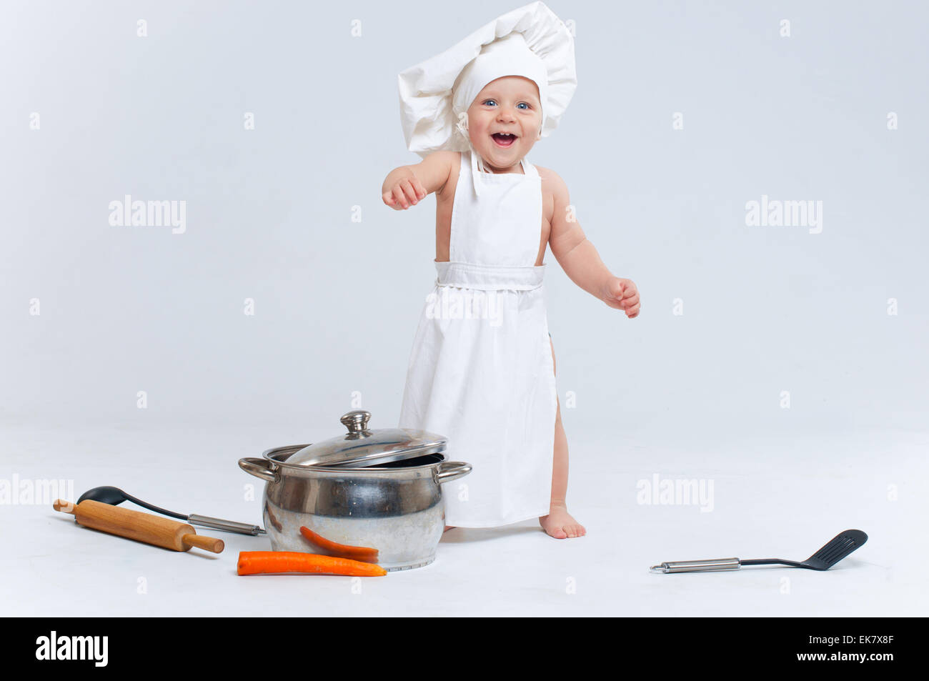 Cook suit hi-res stock photography and images - Alamy