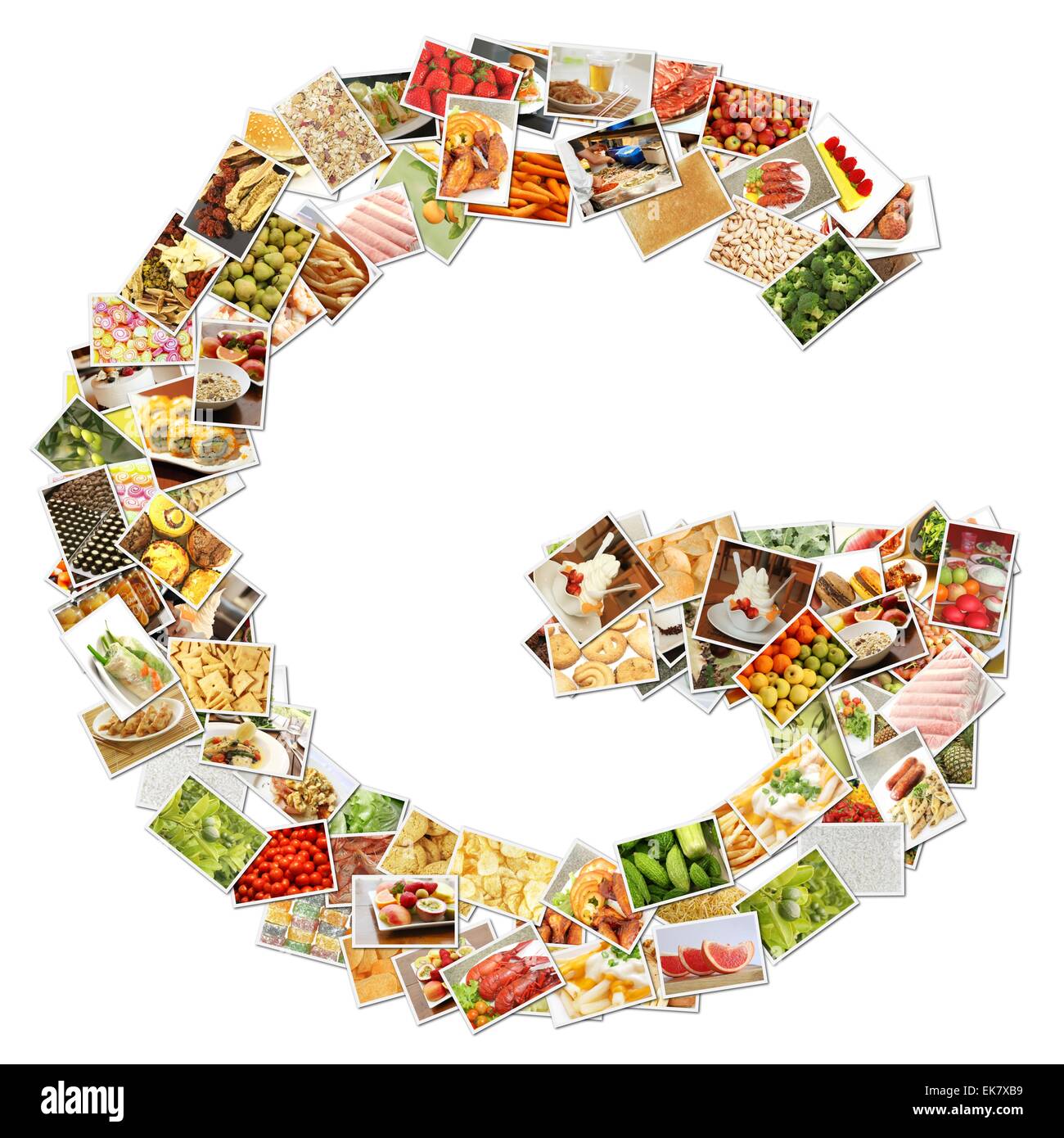 Letter g food hi-res stock photography and images - Alamy