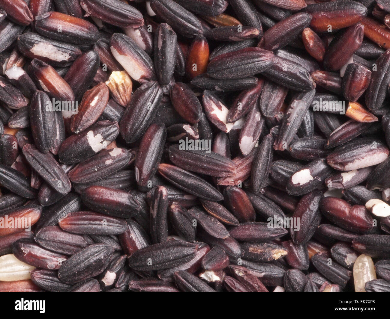 black glutinous rice Stock Photo - Alamy