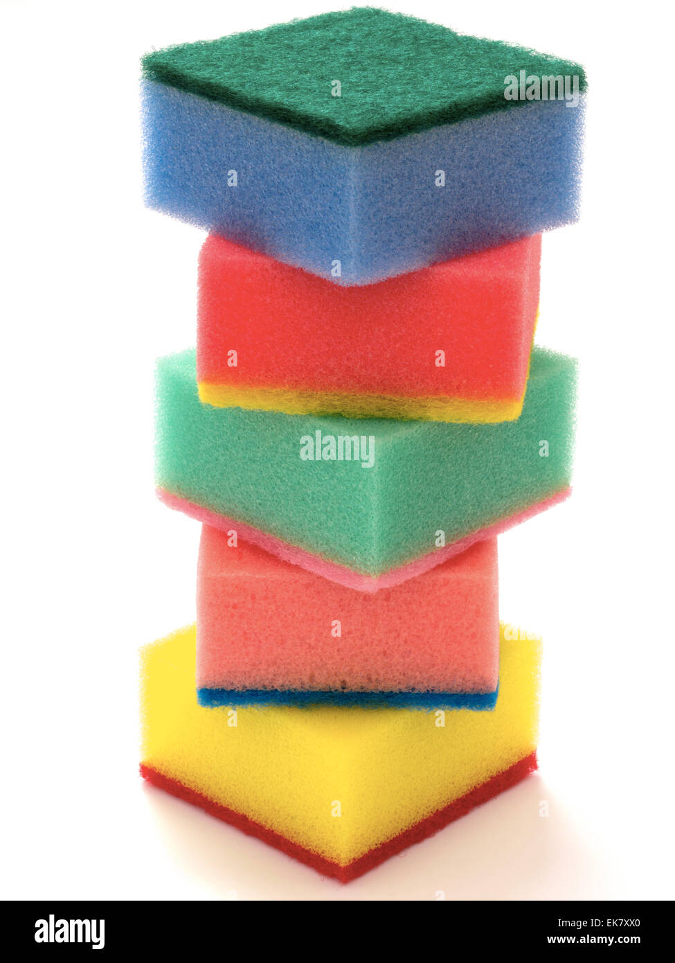 sponge scouring pads Stock Photo - Alamy