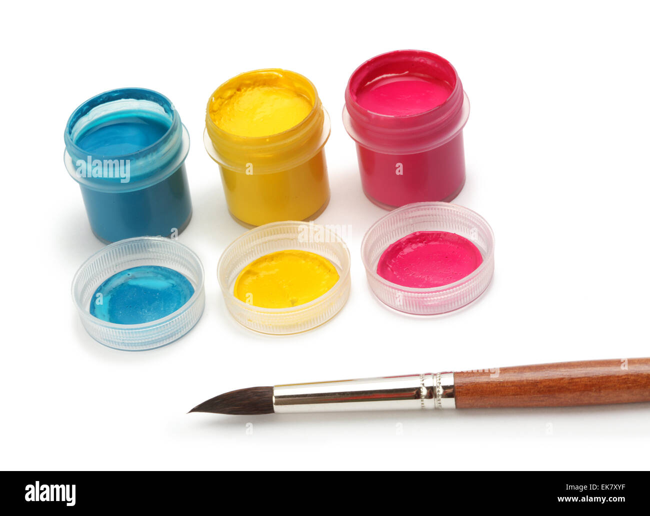 brush and colors Stock Photo - Alamy