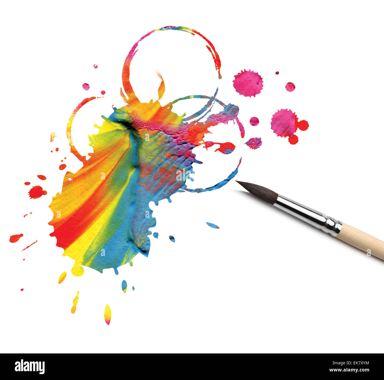 Blot paint hi-res stock photography and images - Alamy