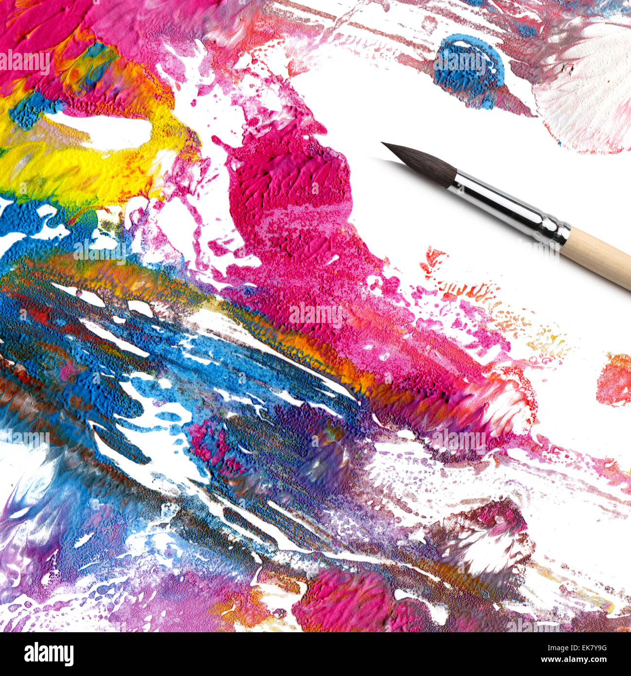 Acrylic paint hi-res stock photography and images - Alamy