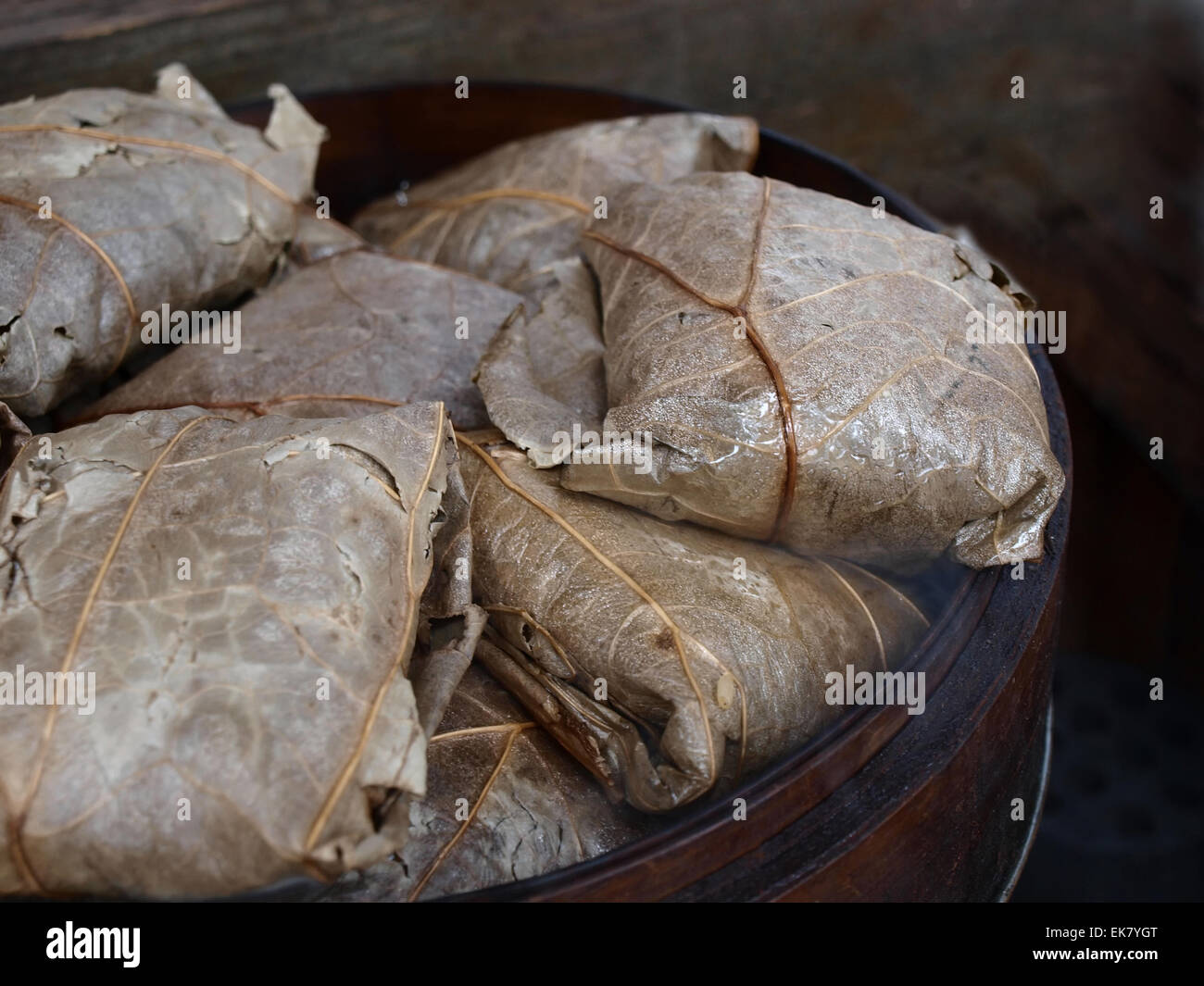 lotus leaf rice Stock Photo - Alamy