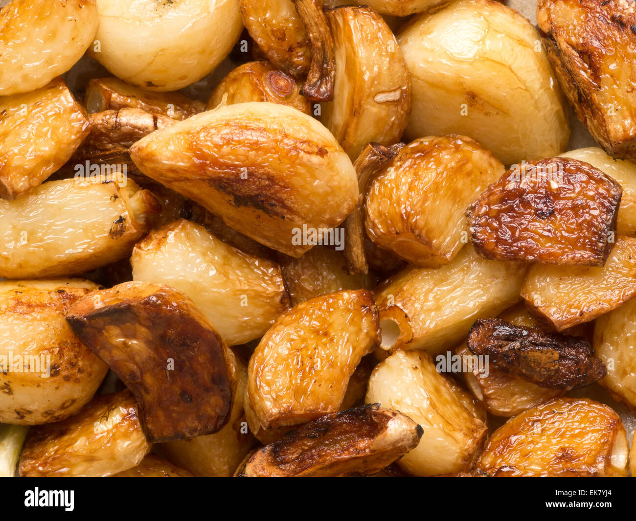 crispy fried garlic Stock Photo - Alamy