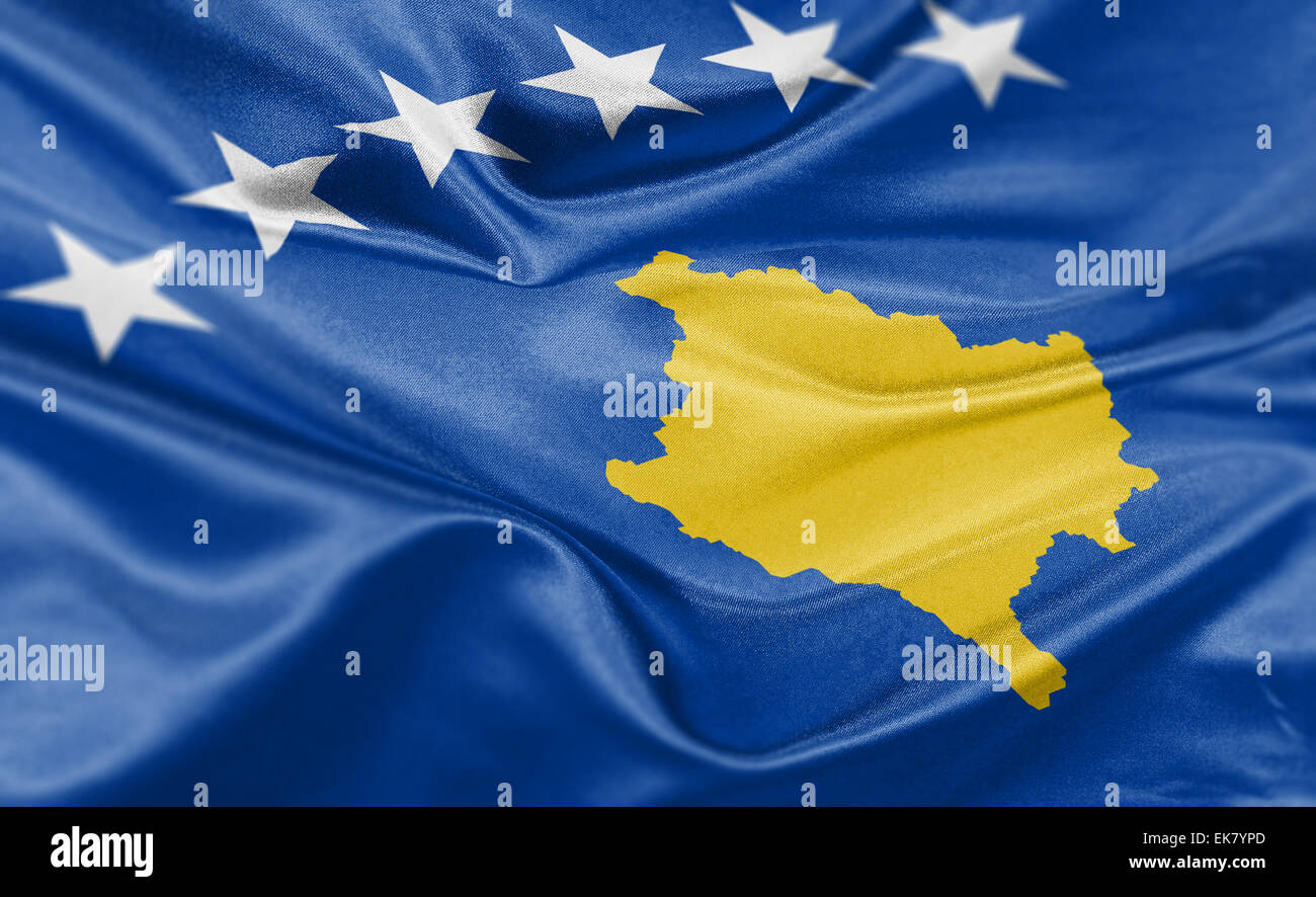 Kosovo National Flag High Resolution Stock Photography and Images - Alamy
