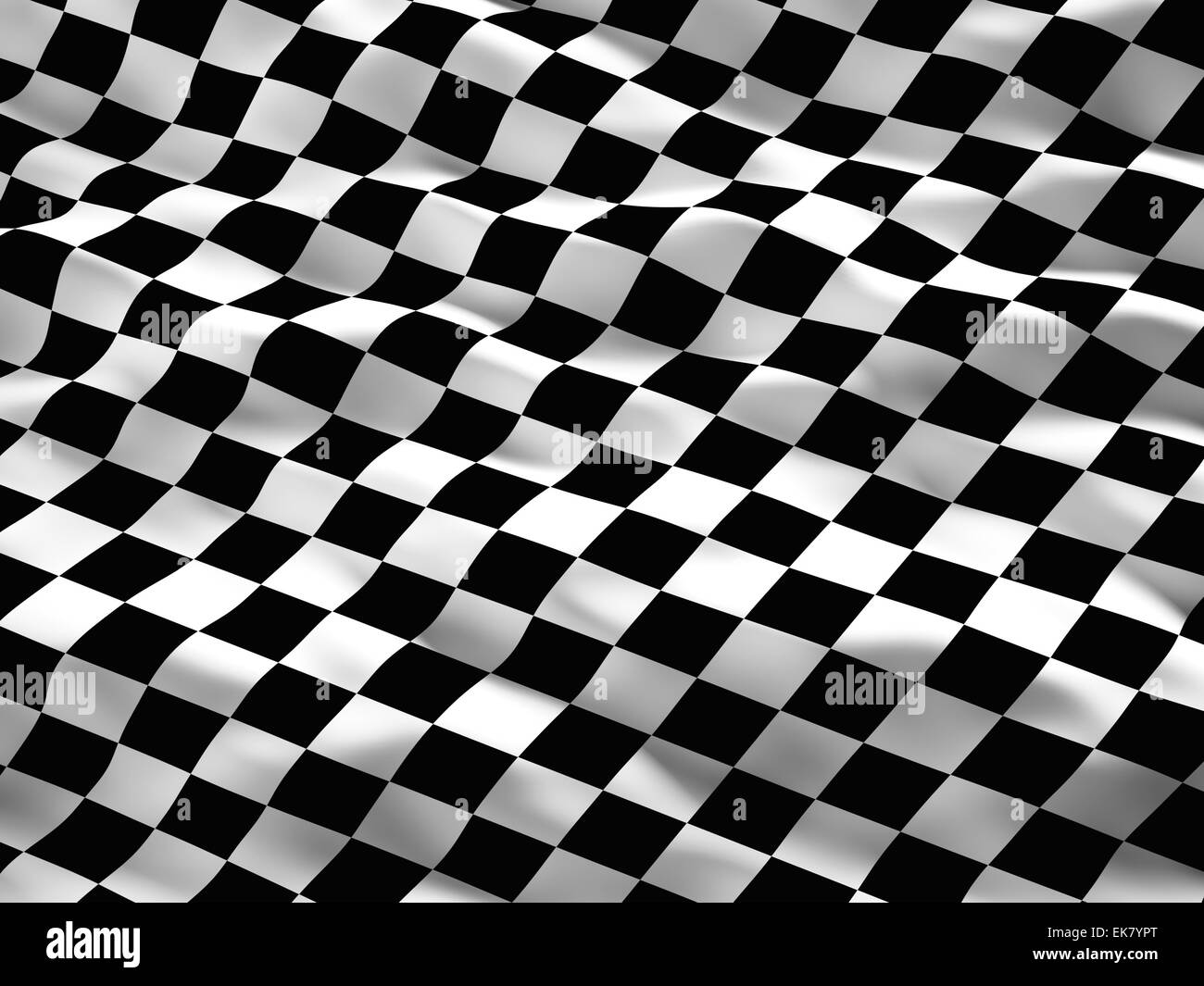 3d illustration of start flag Stock Photo - Alamy