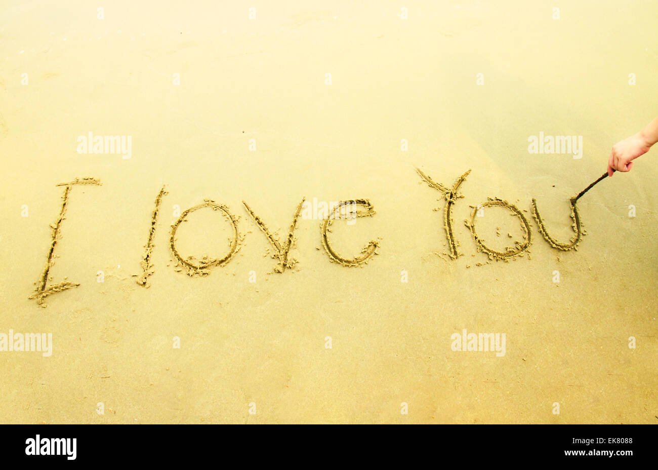 Drawing sand stick hi-res stock photography and images - Alamy