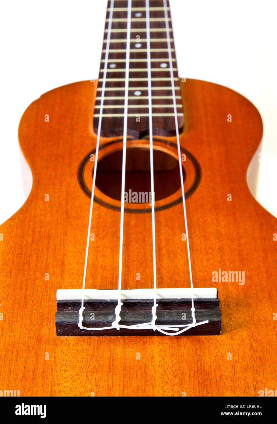 perspective of ukulele isolated Stock Photo - Alamy