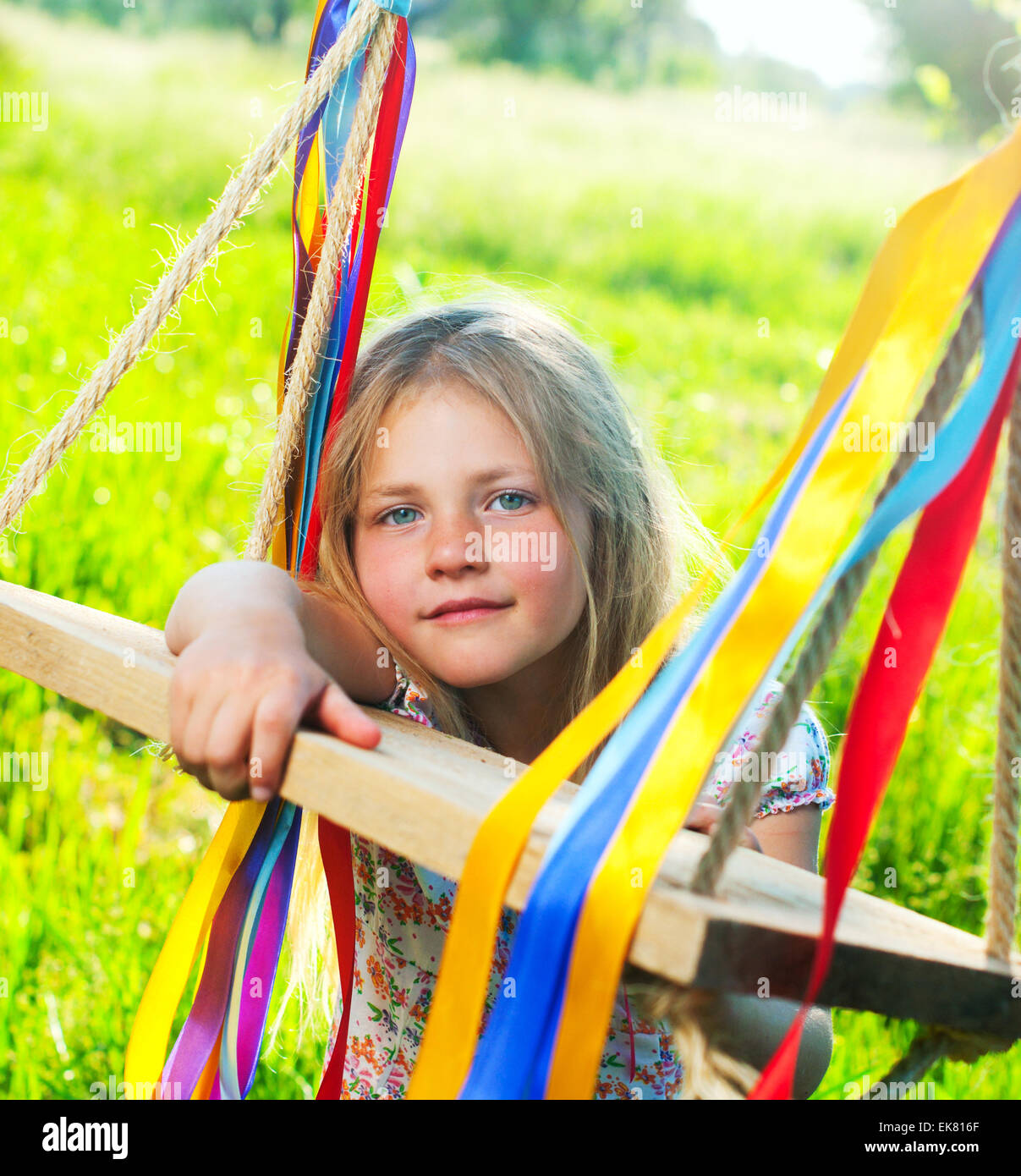 Swinging ribbons hi-res stock photography and images - Alamy