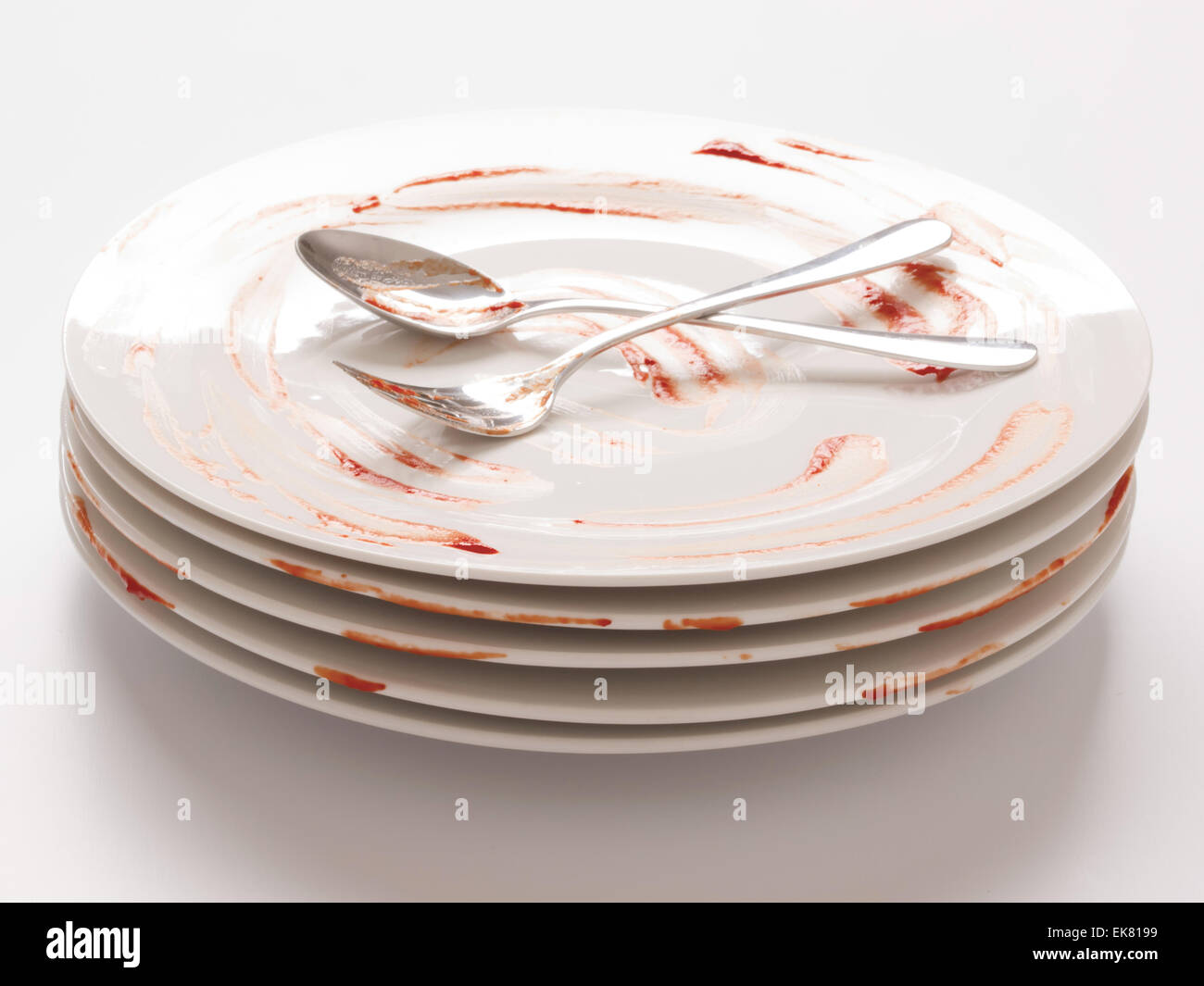 Used plates hi-res stock photography and images - Alamy