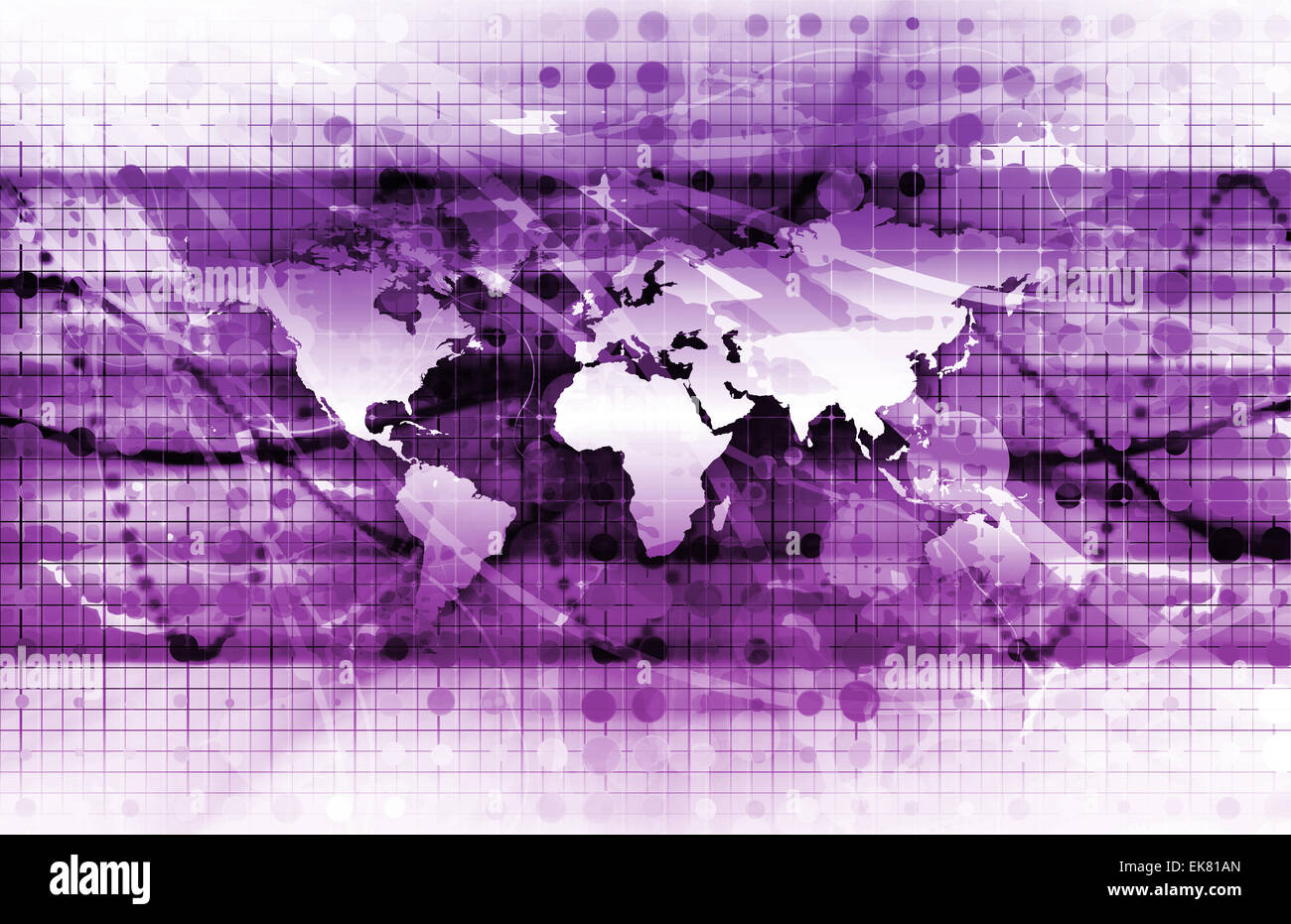 Global management technology process concept hi-res stock photography ...