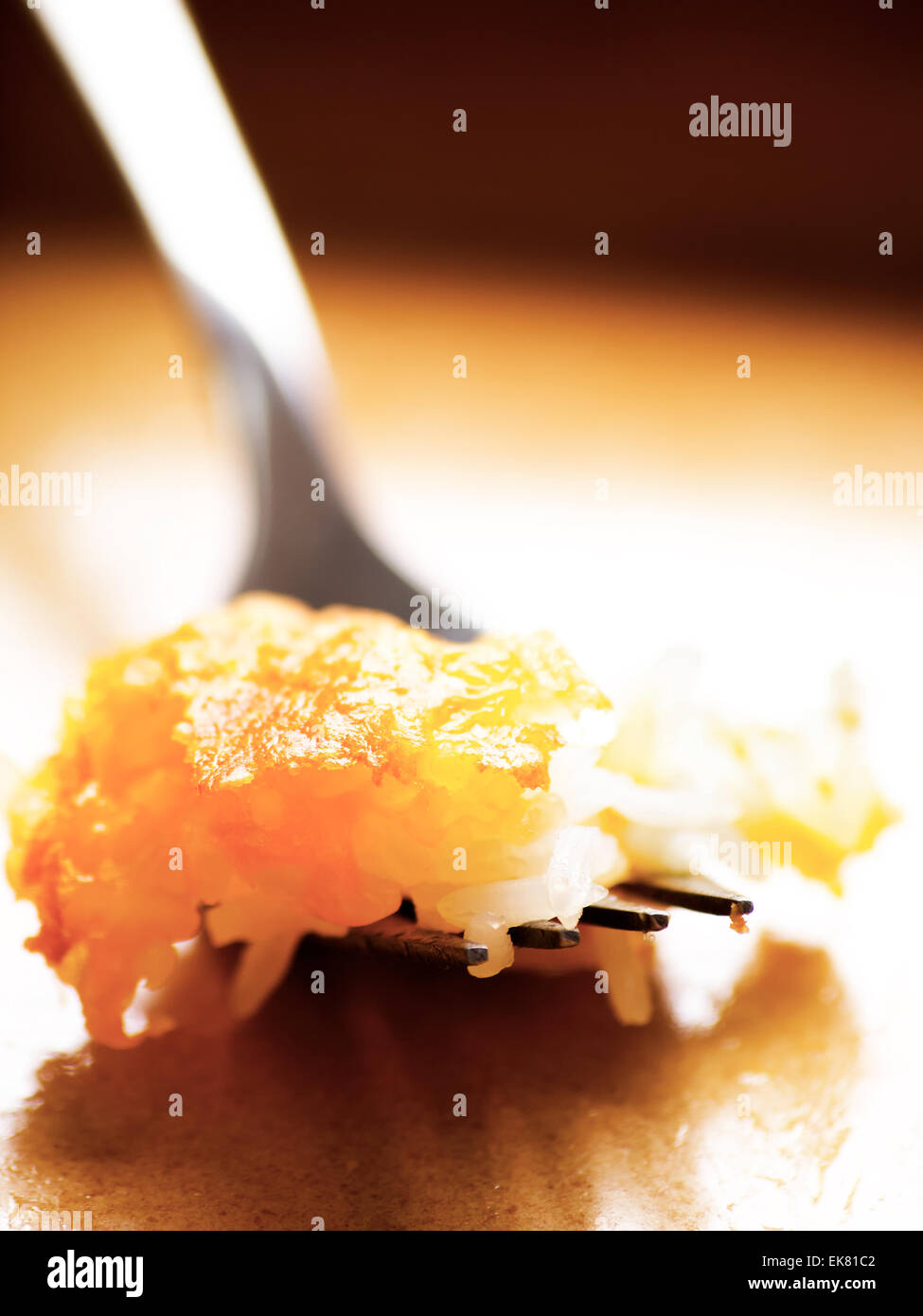 cheese baked rice Stock Photo - Alamy