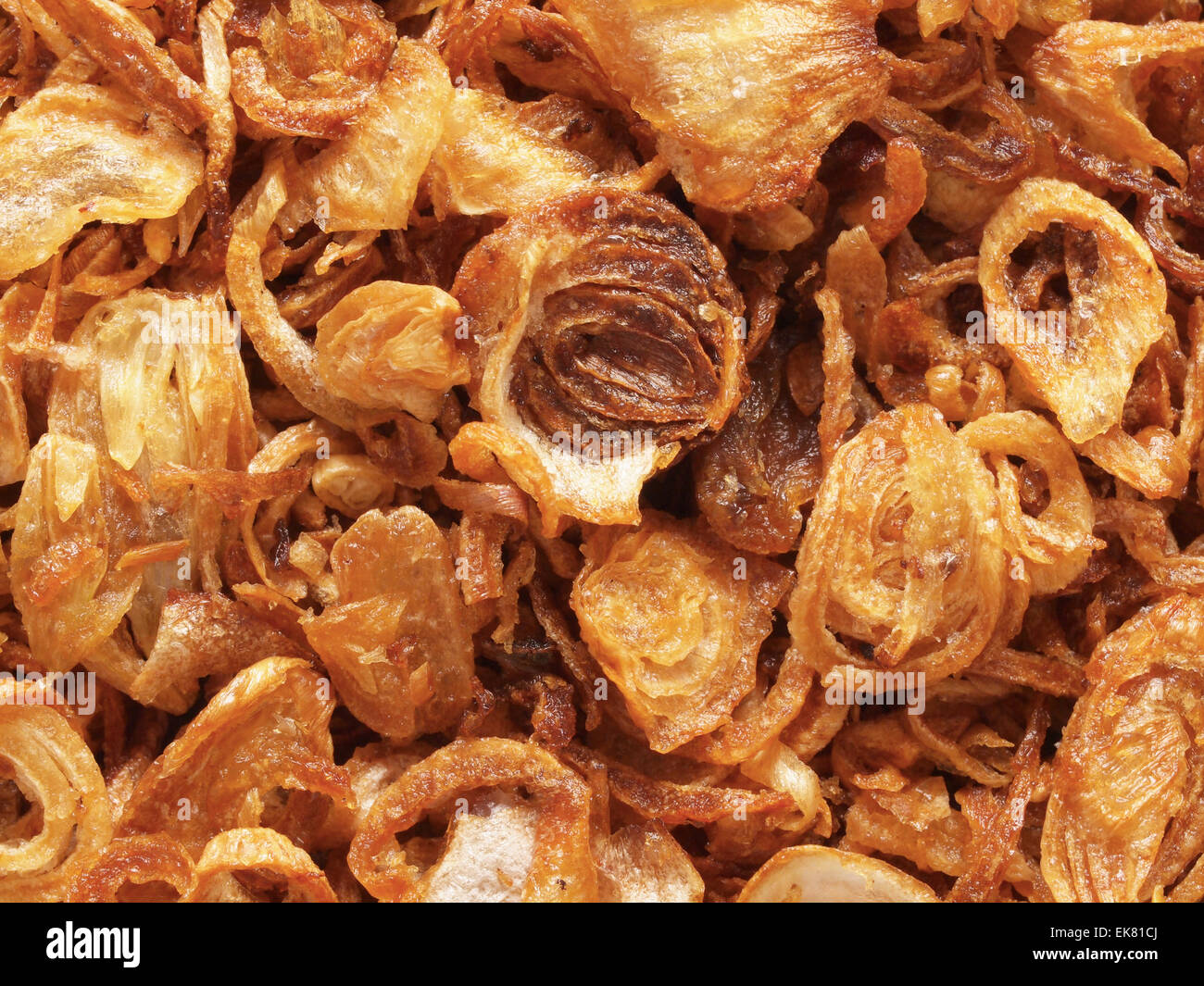 golden fried shallots Stock Photo - Alamy