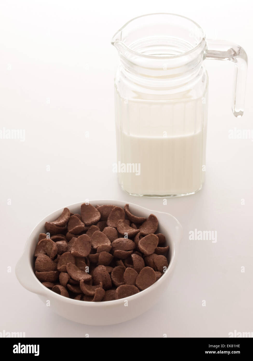 chocolate cereal breakfast Stock Photo - Alamy