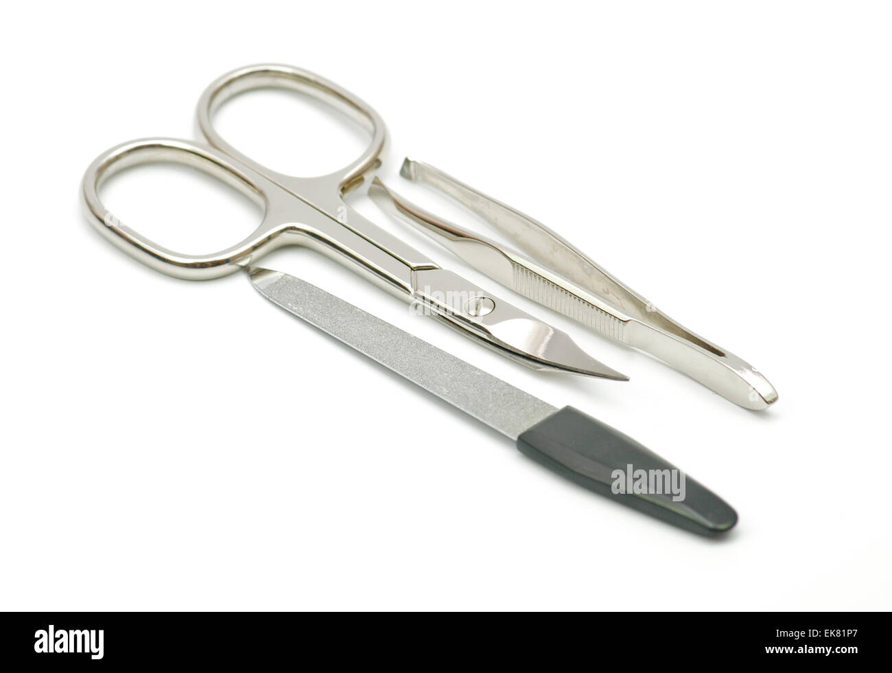 Personal nail pedicure and manicure style set Stock Photo - Alamy