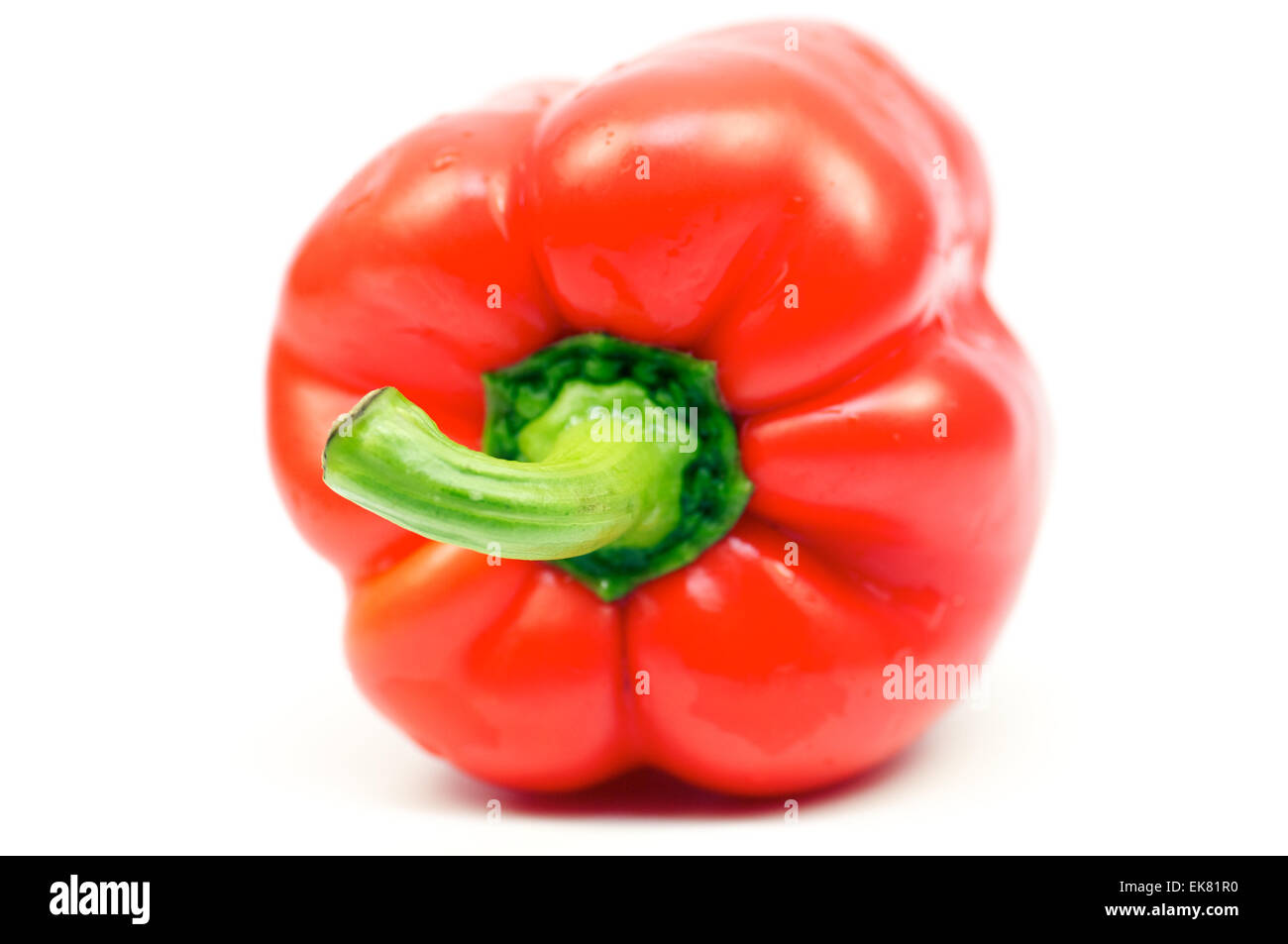 Red Bell Pepper Stock Photo - Alamy
