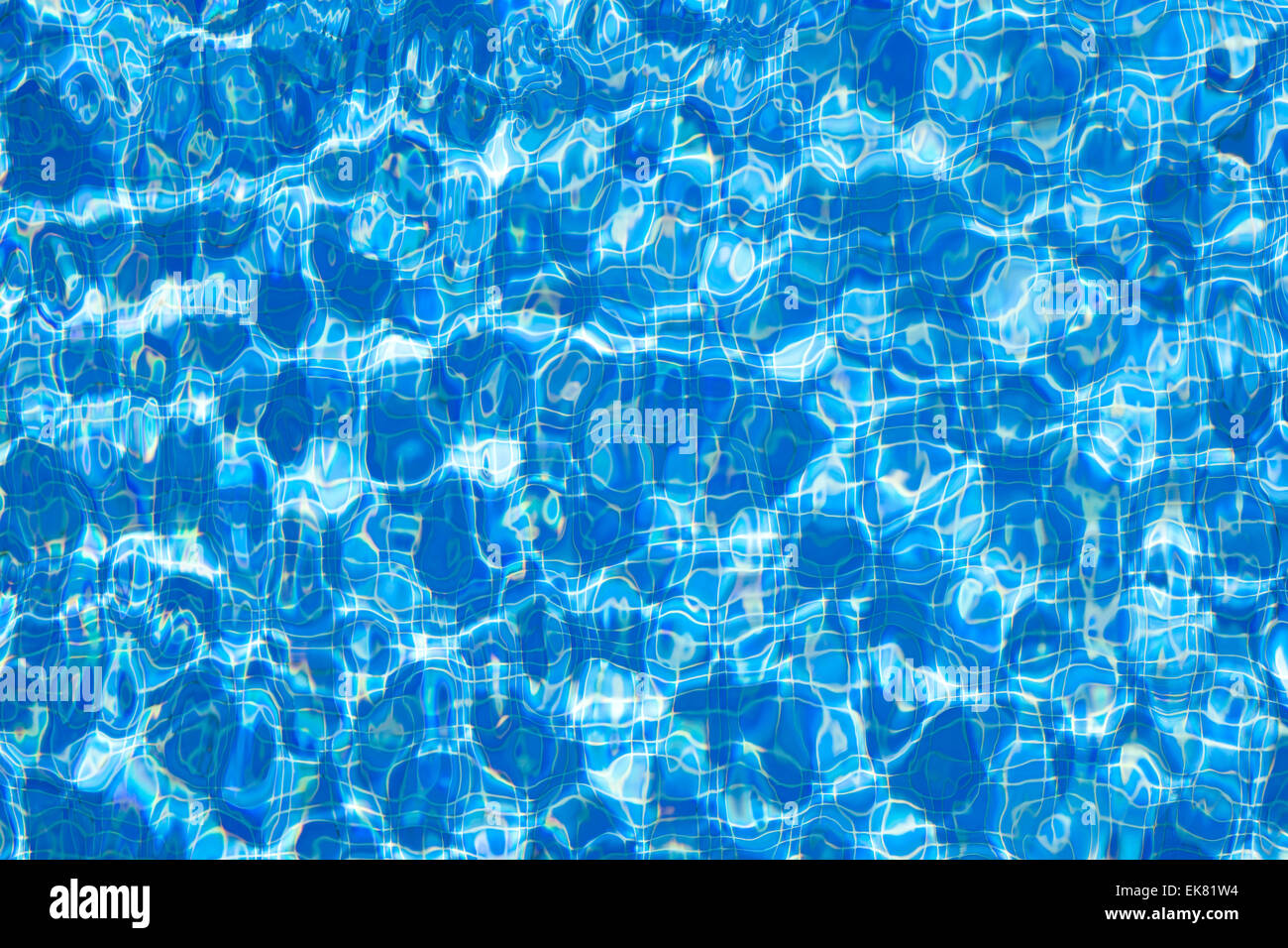 blue tiles pool water ripple texture Stock Photo - Alamy