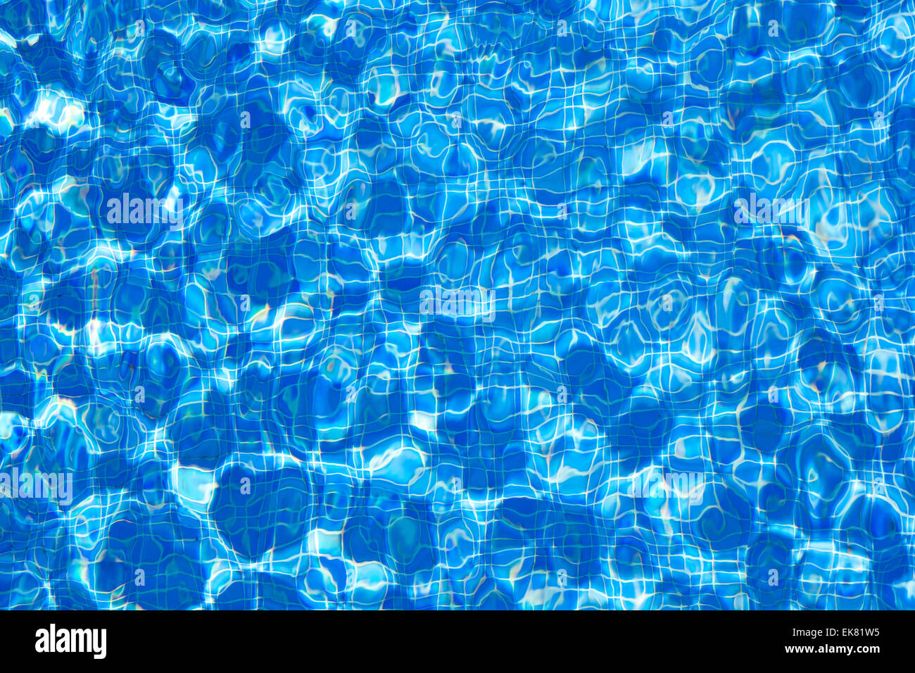 blue tiles pool water ripple texture Stock Photo - Alamy