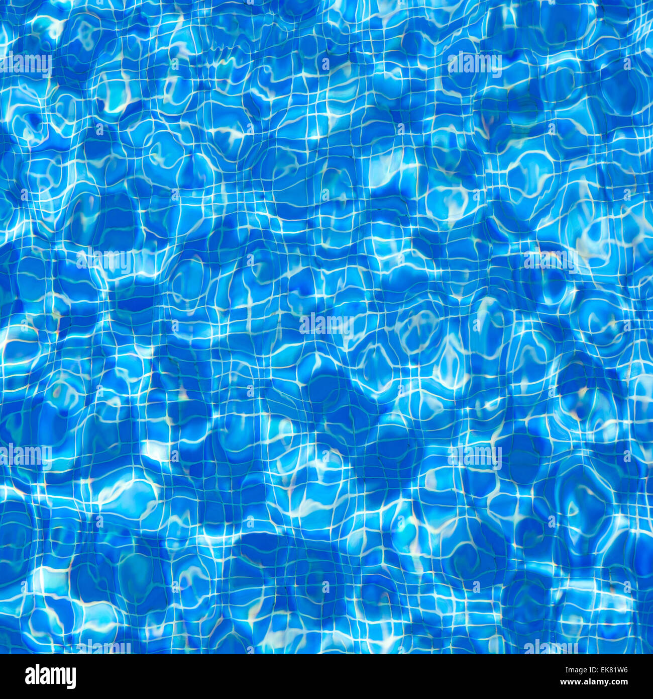 blue tiles pool water ripple texture Stock Photo - Alamy