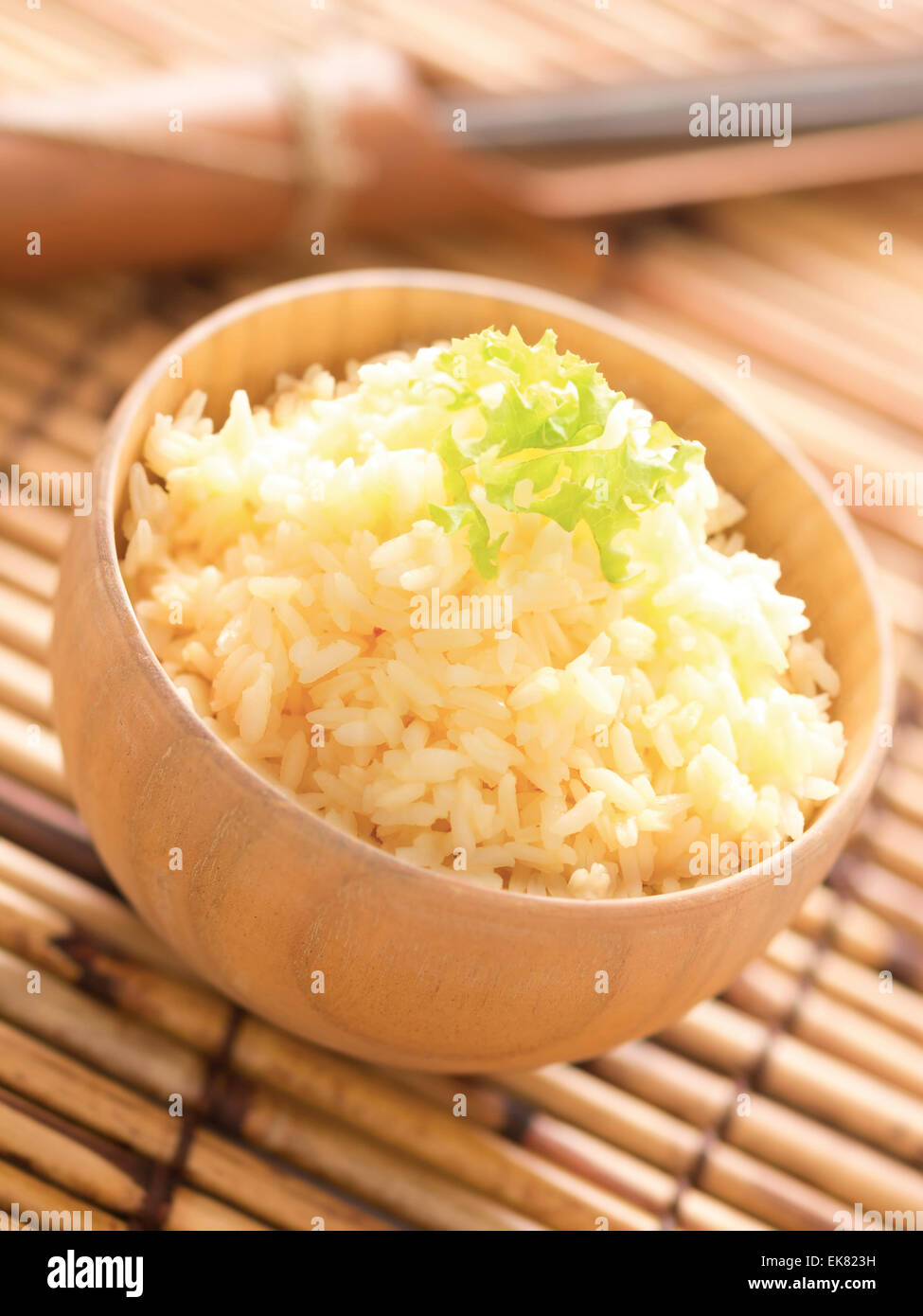 raw egg rice Stock Photo - Alamy