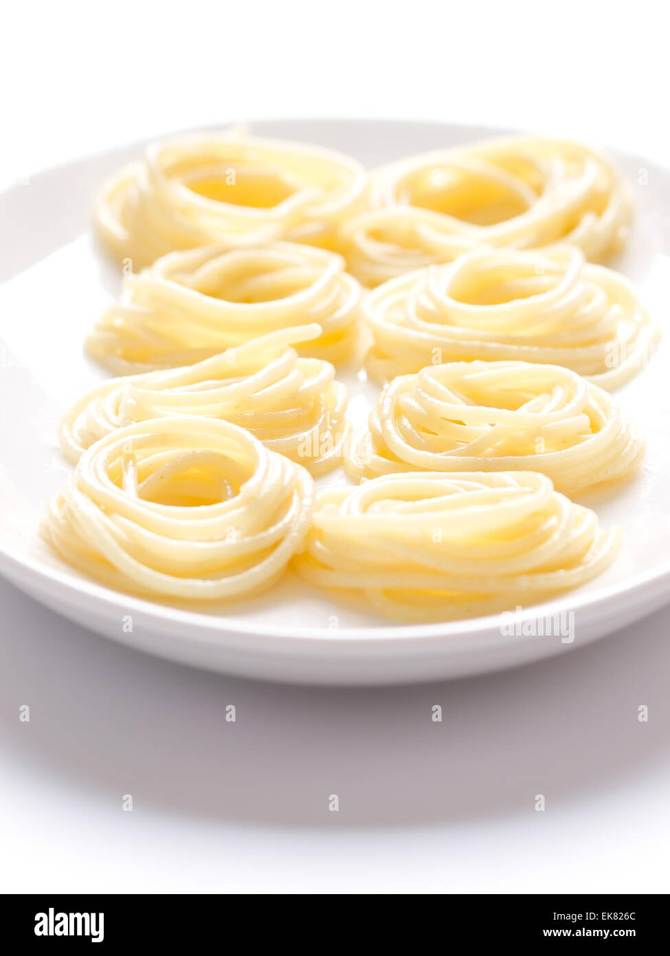 plate of spaghetti noodles Stock Photo - Alamy