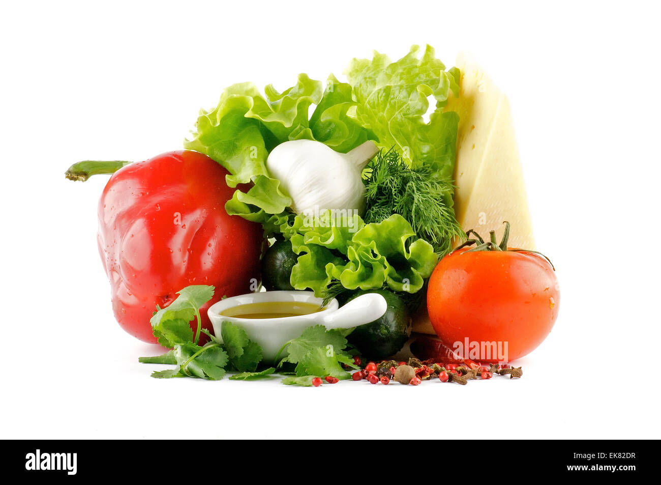 Colorful mix of vegetables Stock Photo - Alamy
