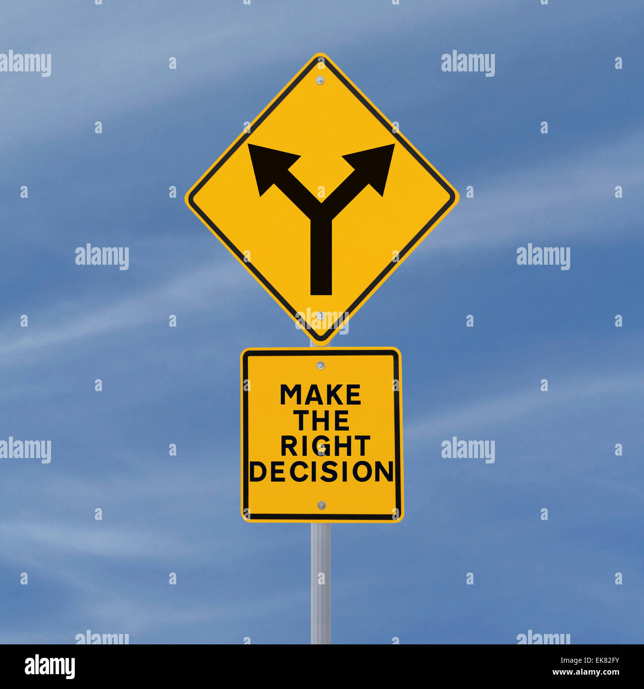 The Right Decision Stock Photo - Alamy