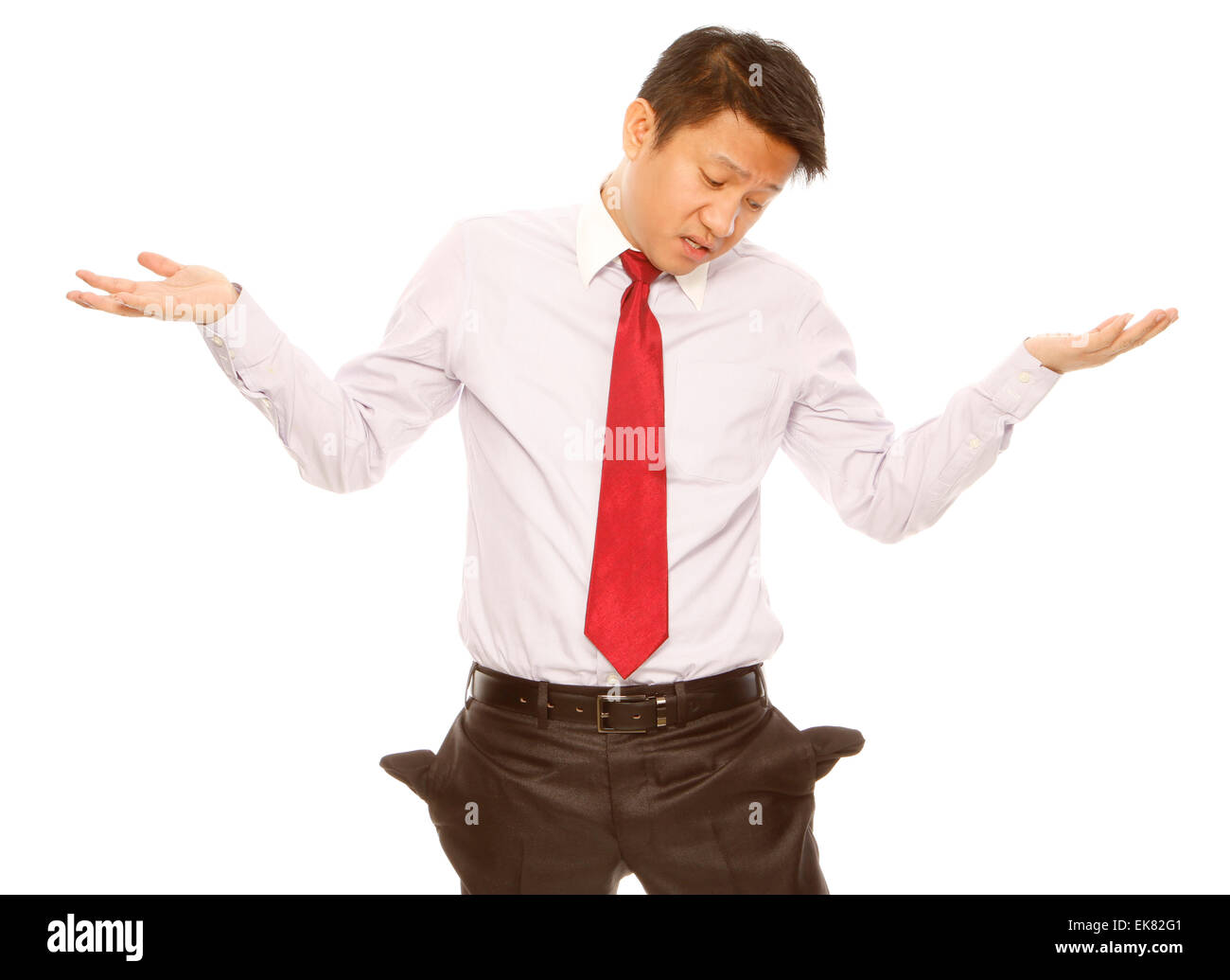 Bankrupt businessman isolated on white hi-res stock photography and ...