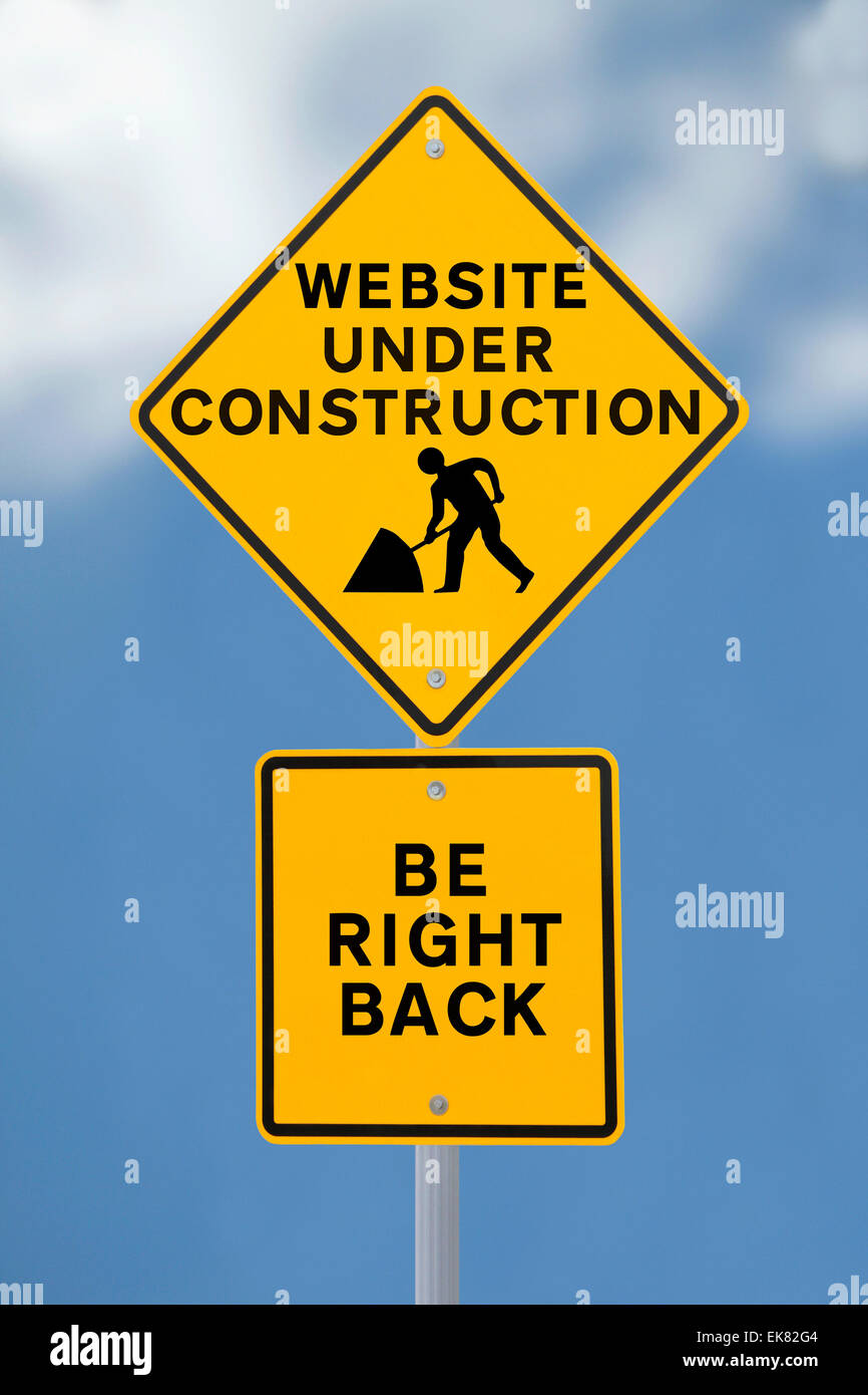 Website under construction hi-res stock photography and images - Alamy