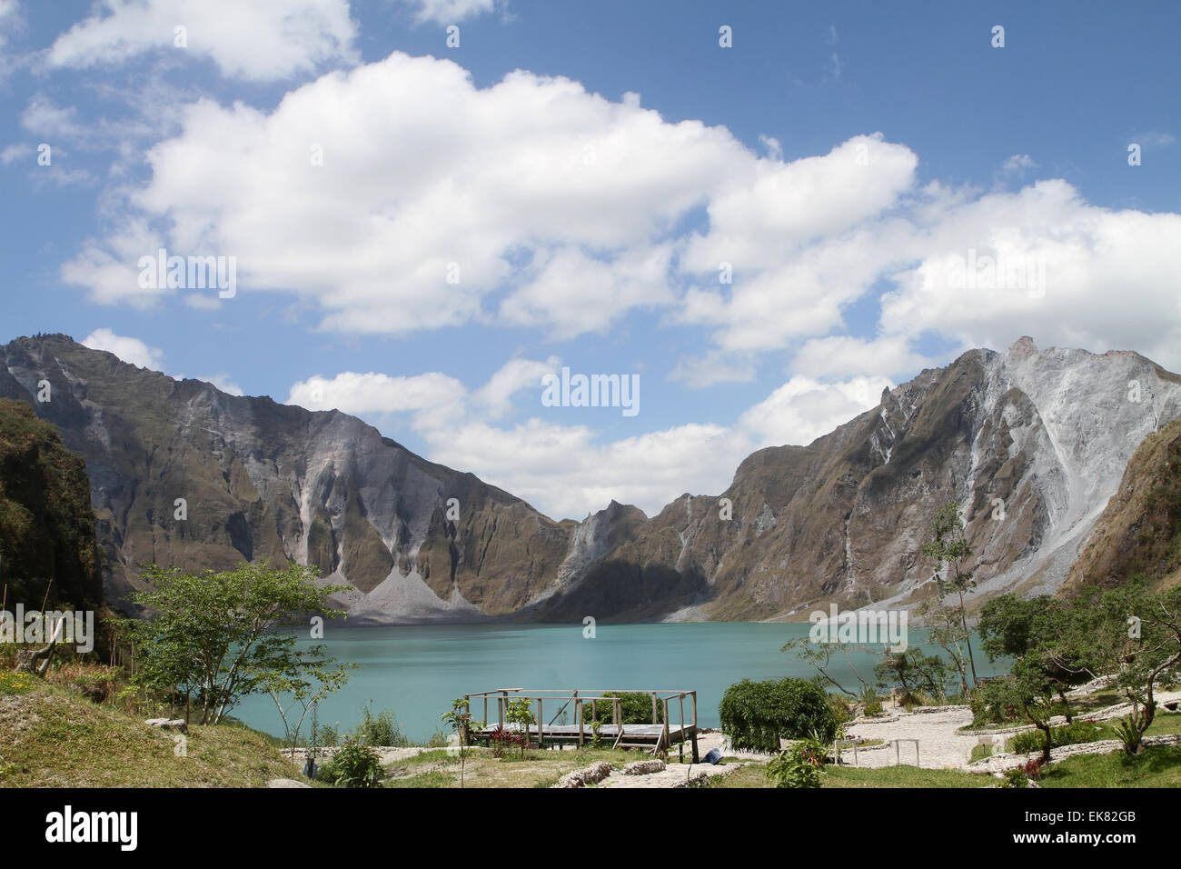 Mt. Pinatubo Crater Stock Photo - Alamy