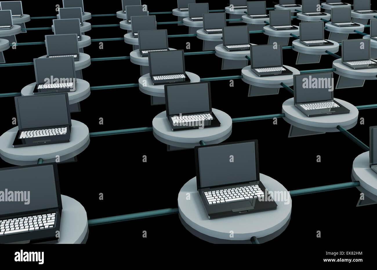 LAN Computer System Stock Photo - Alamy