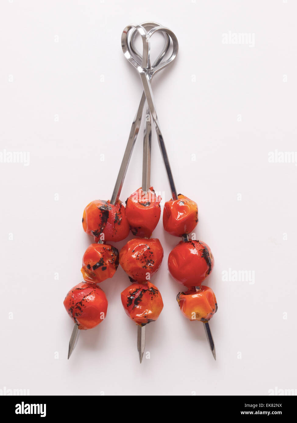 cherry tomato skewers Stock Photo - Alamy
