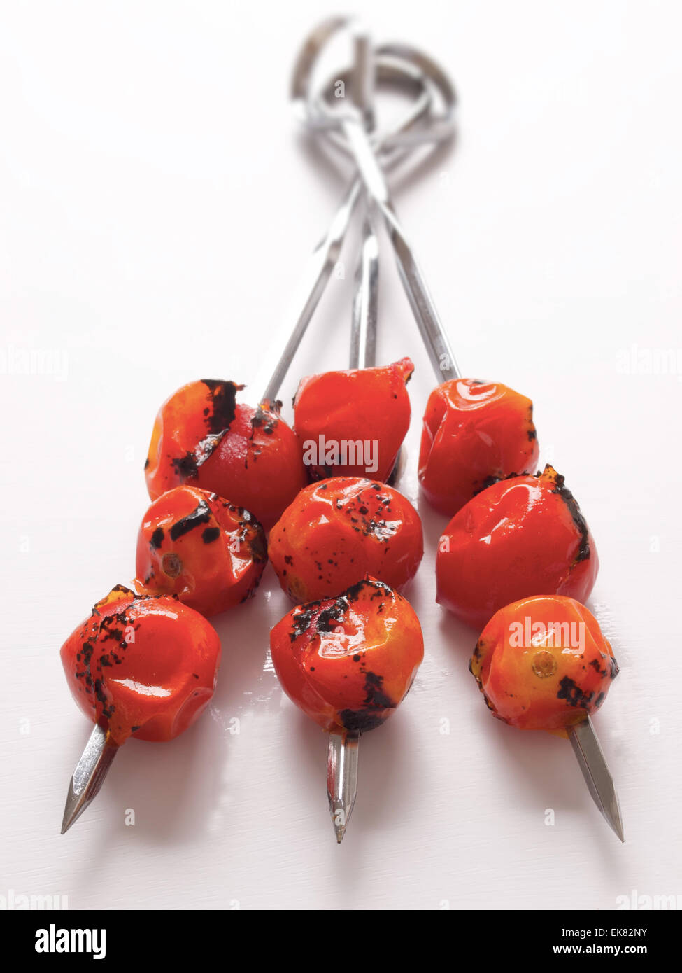 cherry tomato skewers Stock Photo - Alamy