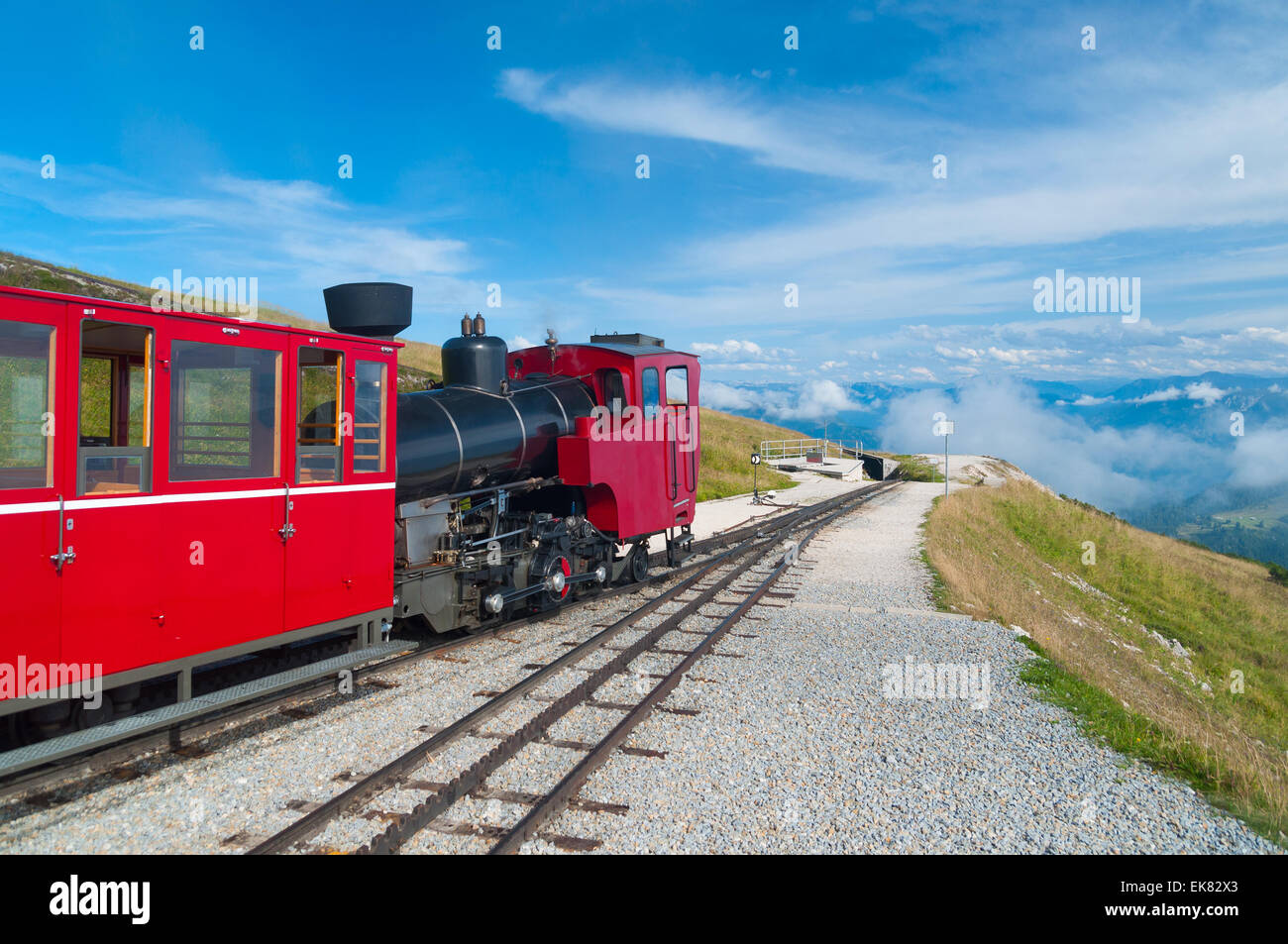 Panoramic cog railway hi-res stock photography and images - Alamy