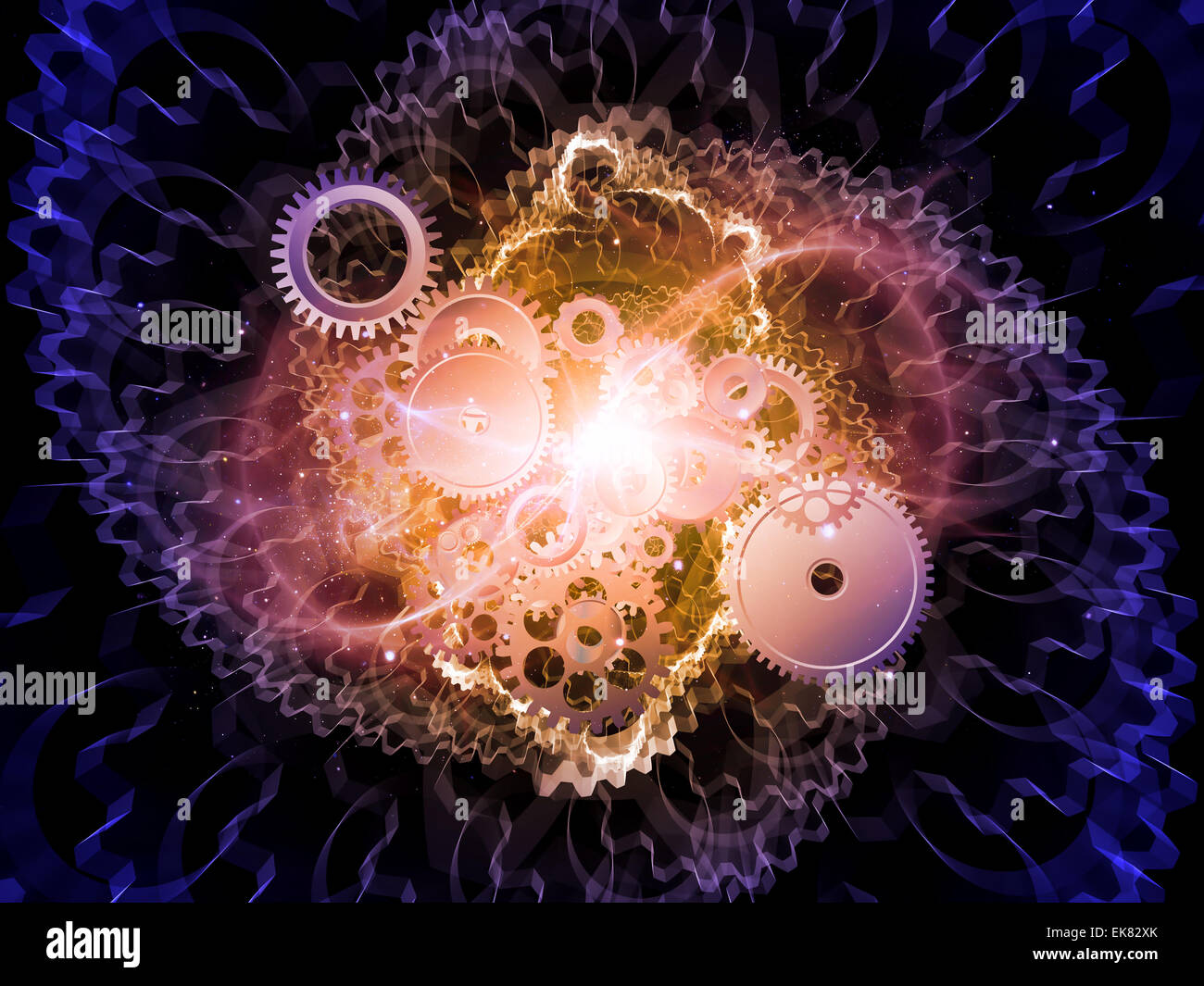 Gears rotation hi-res stock photography and images - Alamy