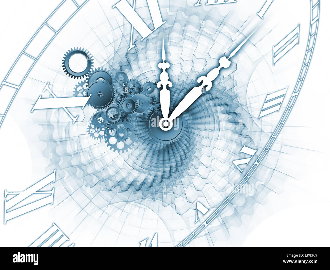 Internals of time Stock Photo - Alamy