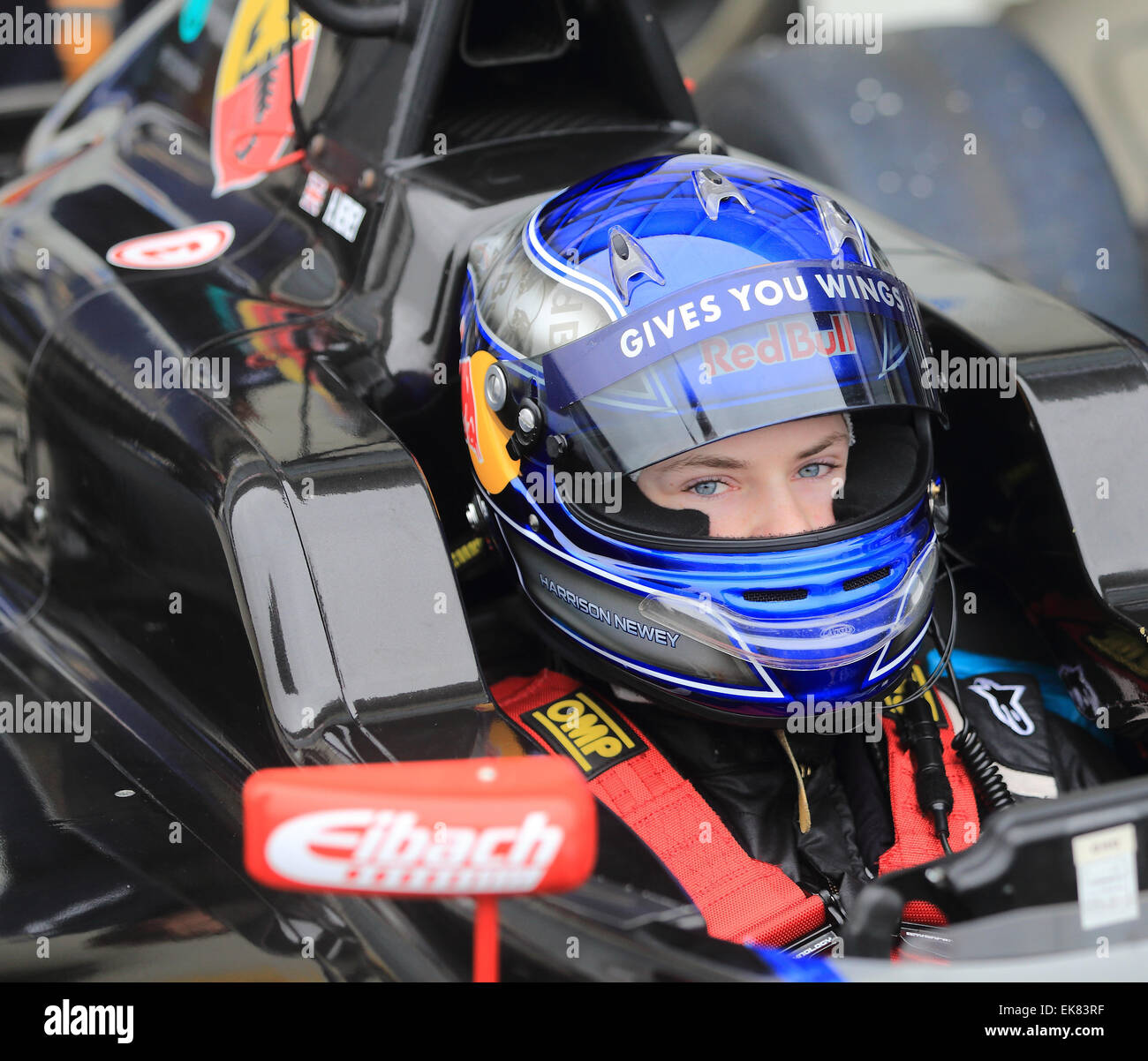 Oschersleben, Germany. 08th Apr, 2015. German racing driver Mick ...