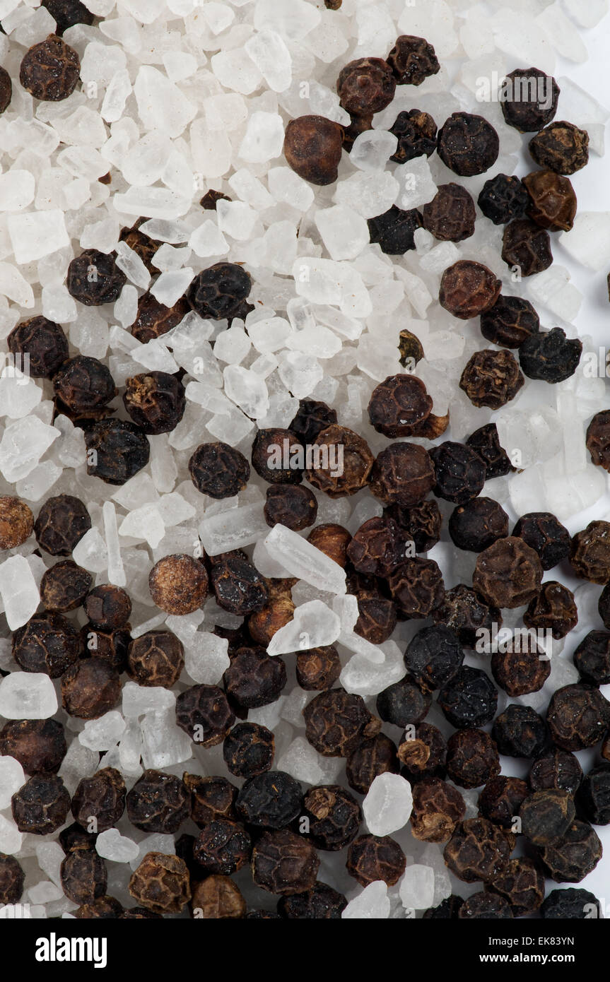 Background of Salt and Pepper Stock Photo - Alamy