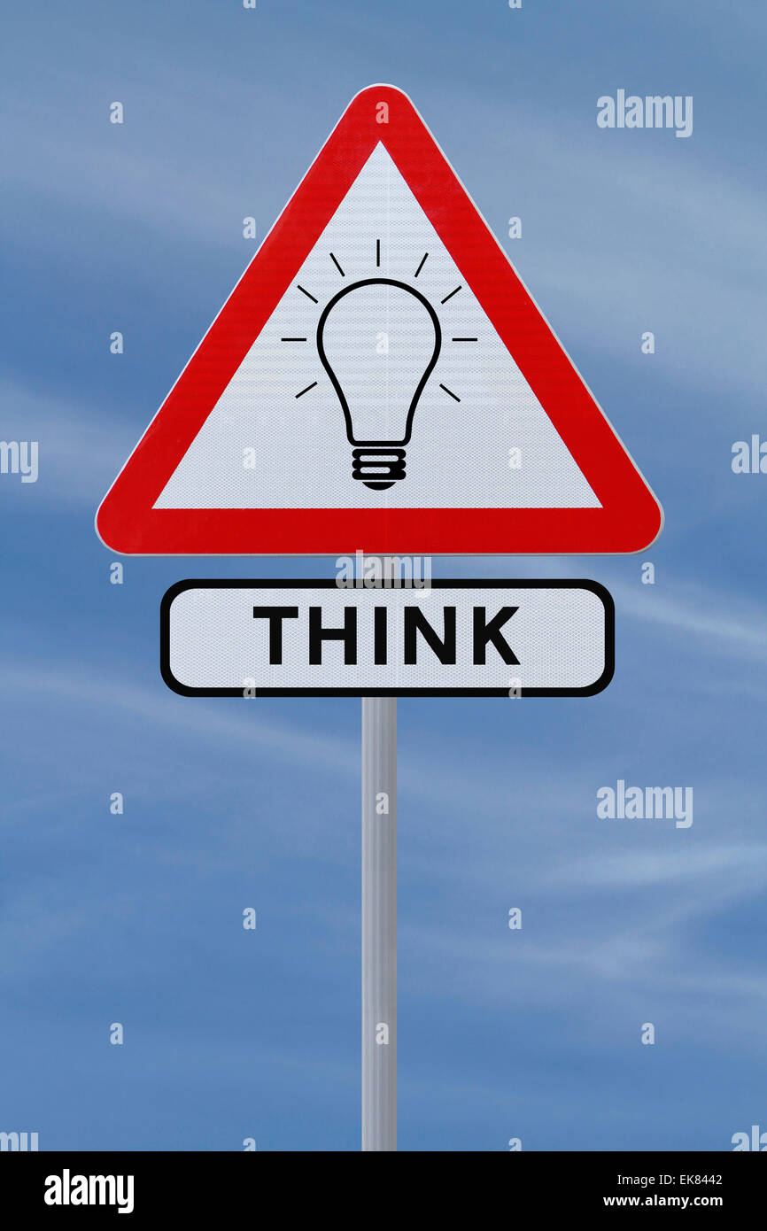 Bright ideas road sign hi-res stock photography and images - Alamy