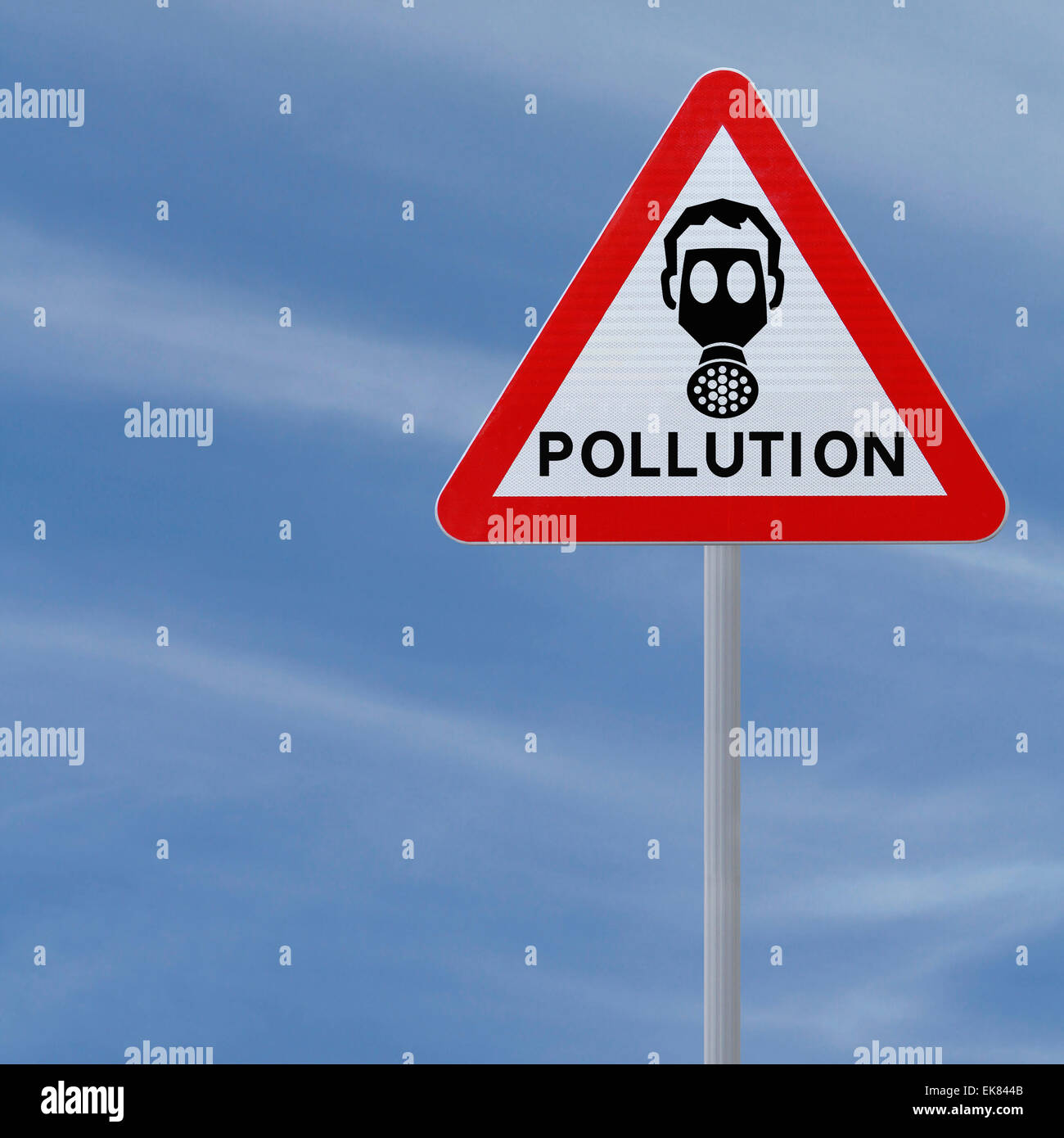 Pollution Warning Sign Stock Photos & Pollution Warning Sign Stock ...