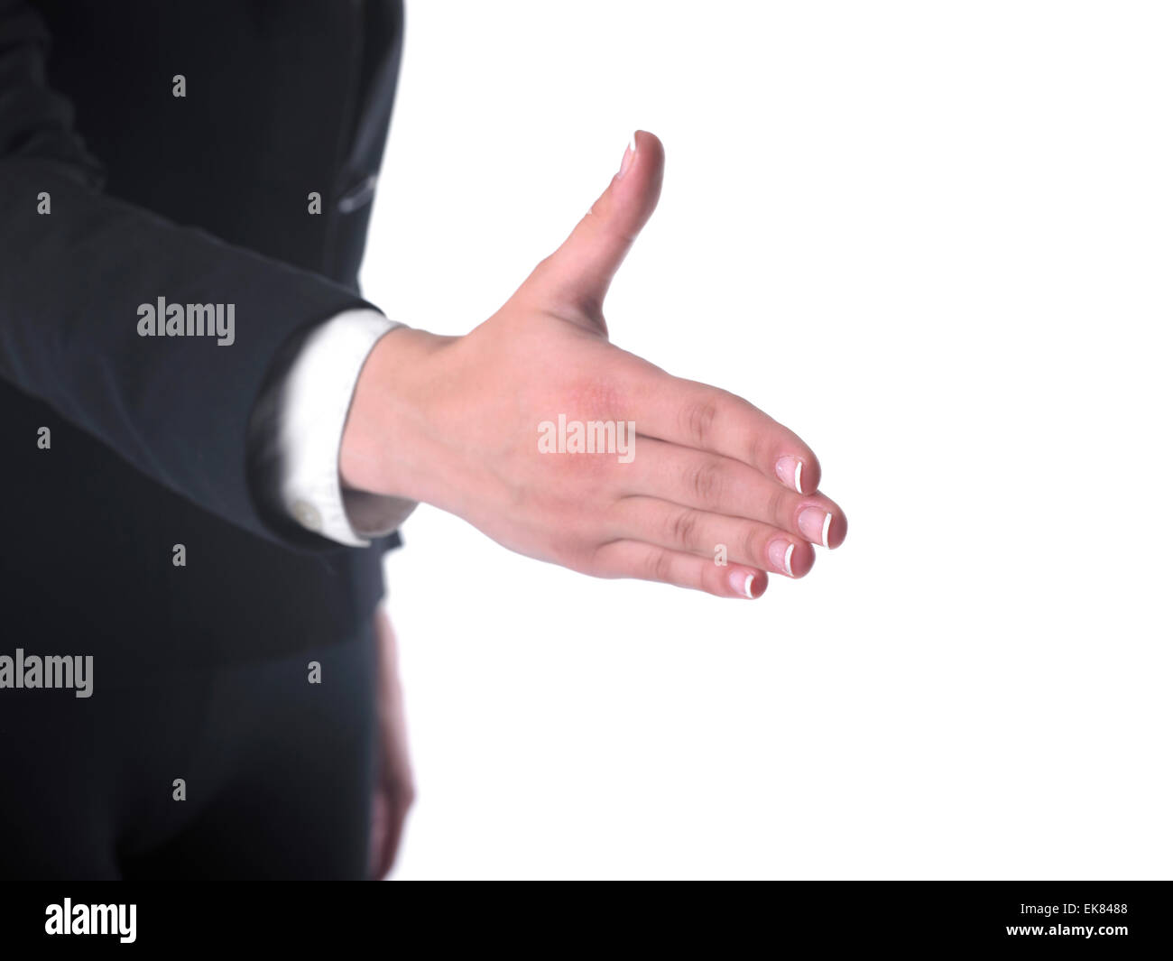 Hand handshaking hi-res stock photography and images - Alamy