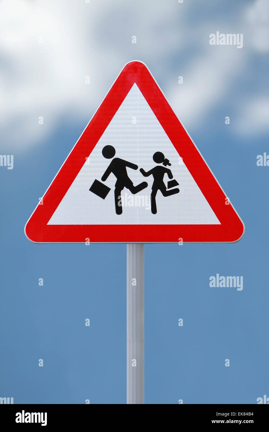 School Children Crossing Stock Photo - Alamy