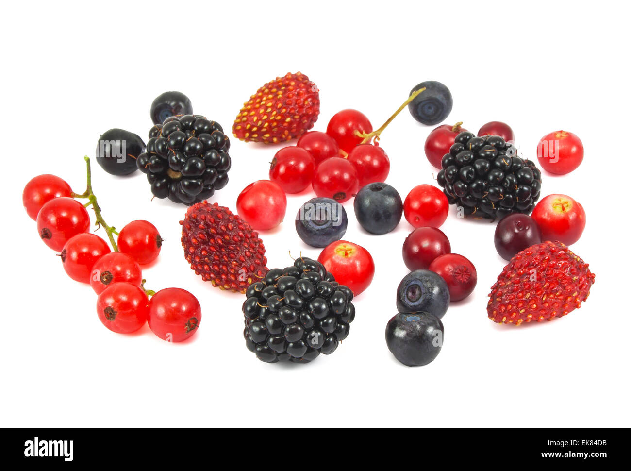 Ripe sweet different berries hi-res stock photography and images - Alamy